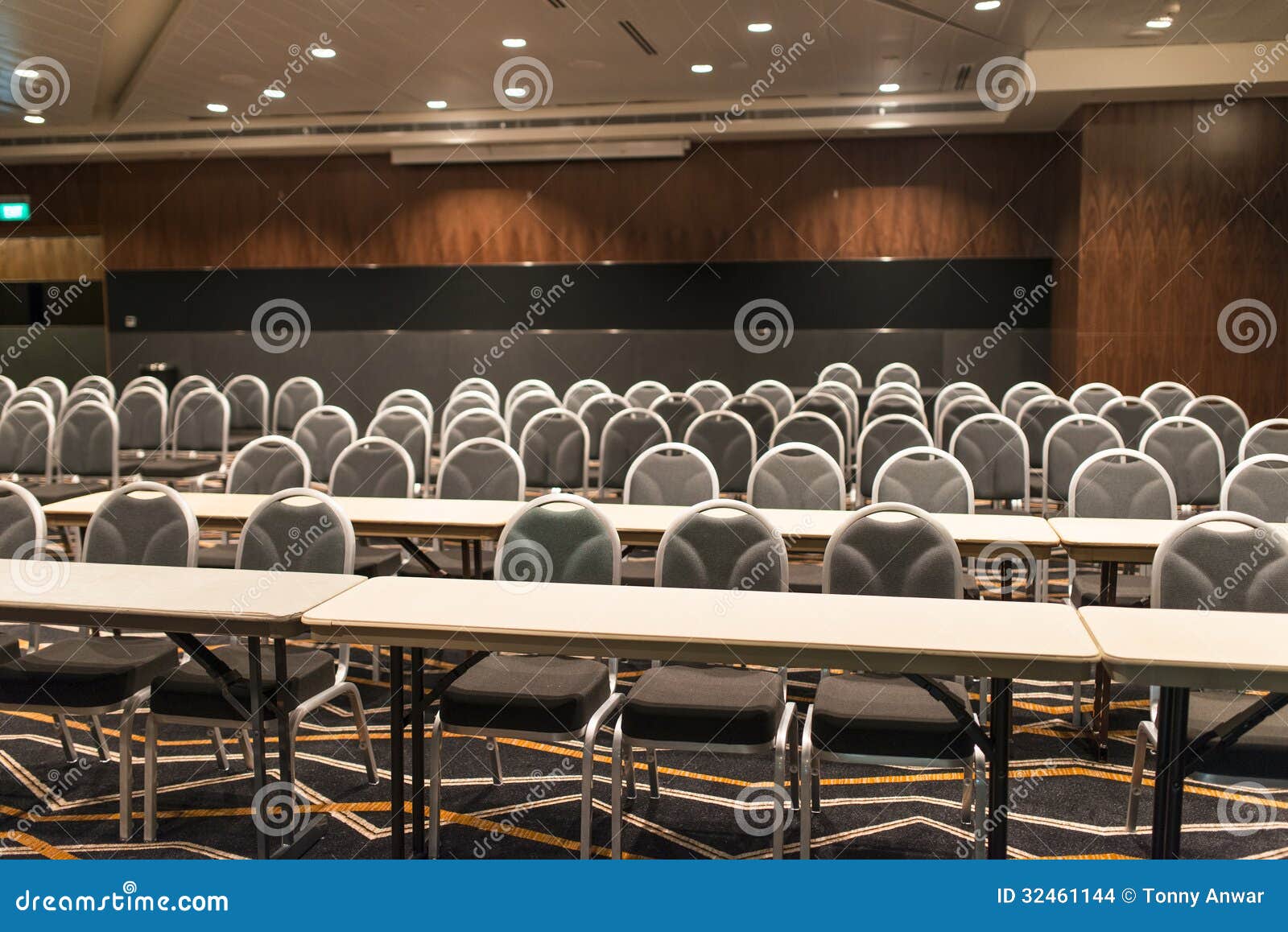 Classroom stock photo. Image of wooden, furniture, interior - 32461144