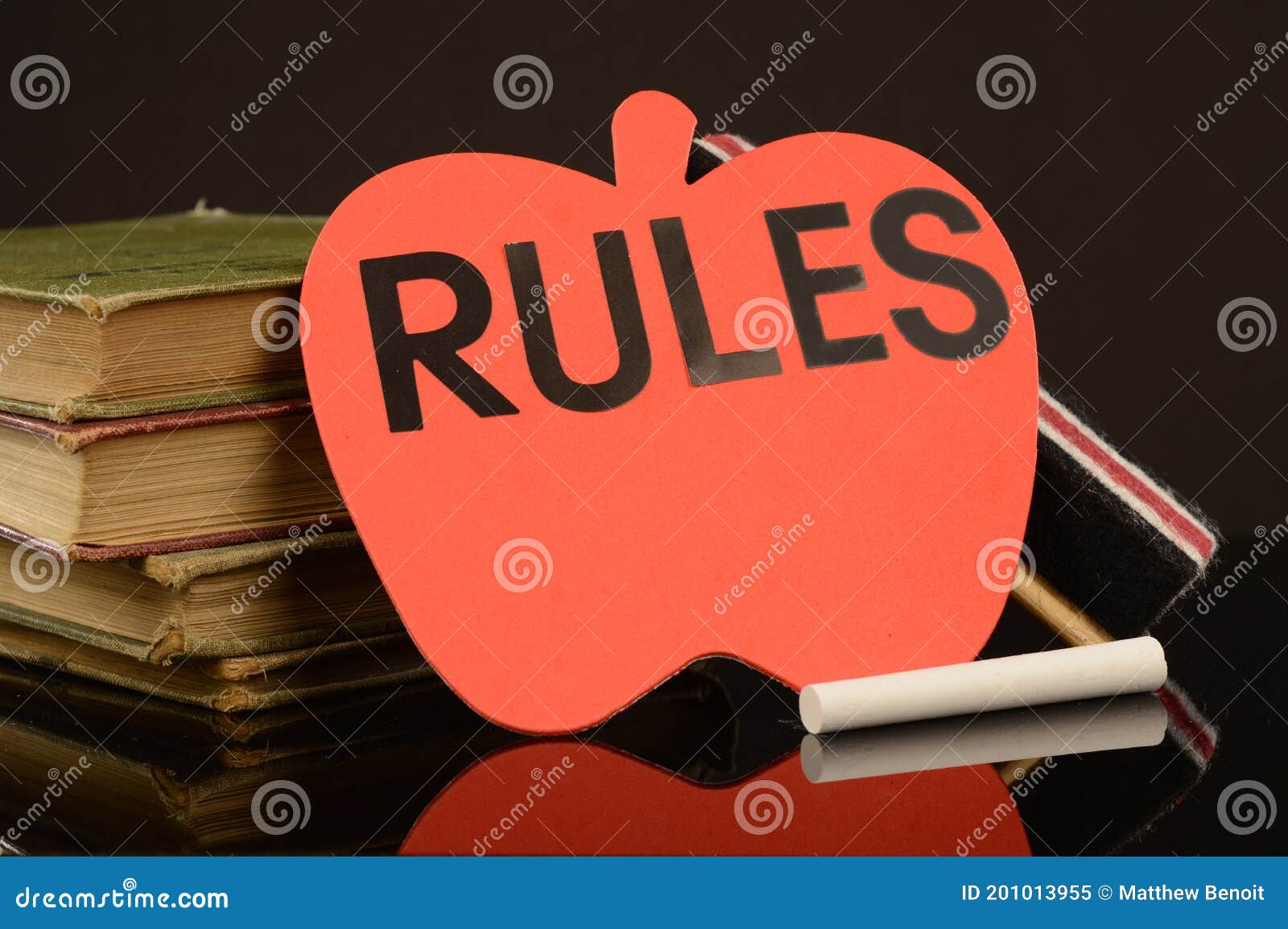 Classroom Rules stock image. Image of background, guide - 201013955