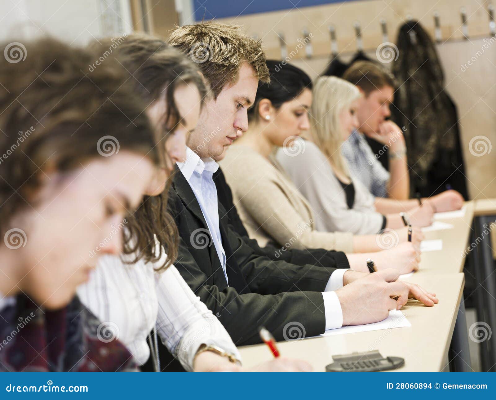 Classroom situation stock photo. Image of reading, building - 28060894