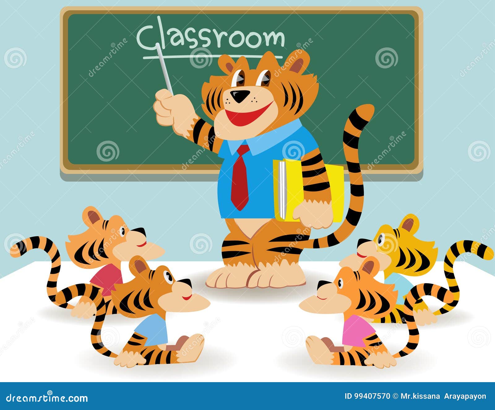 Tiger Teacher Stock Illustrations – 71 Tiger Teacher Stock ...