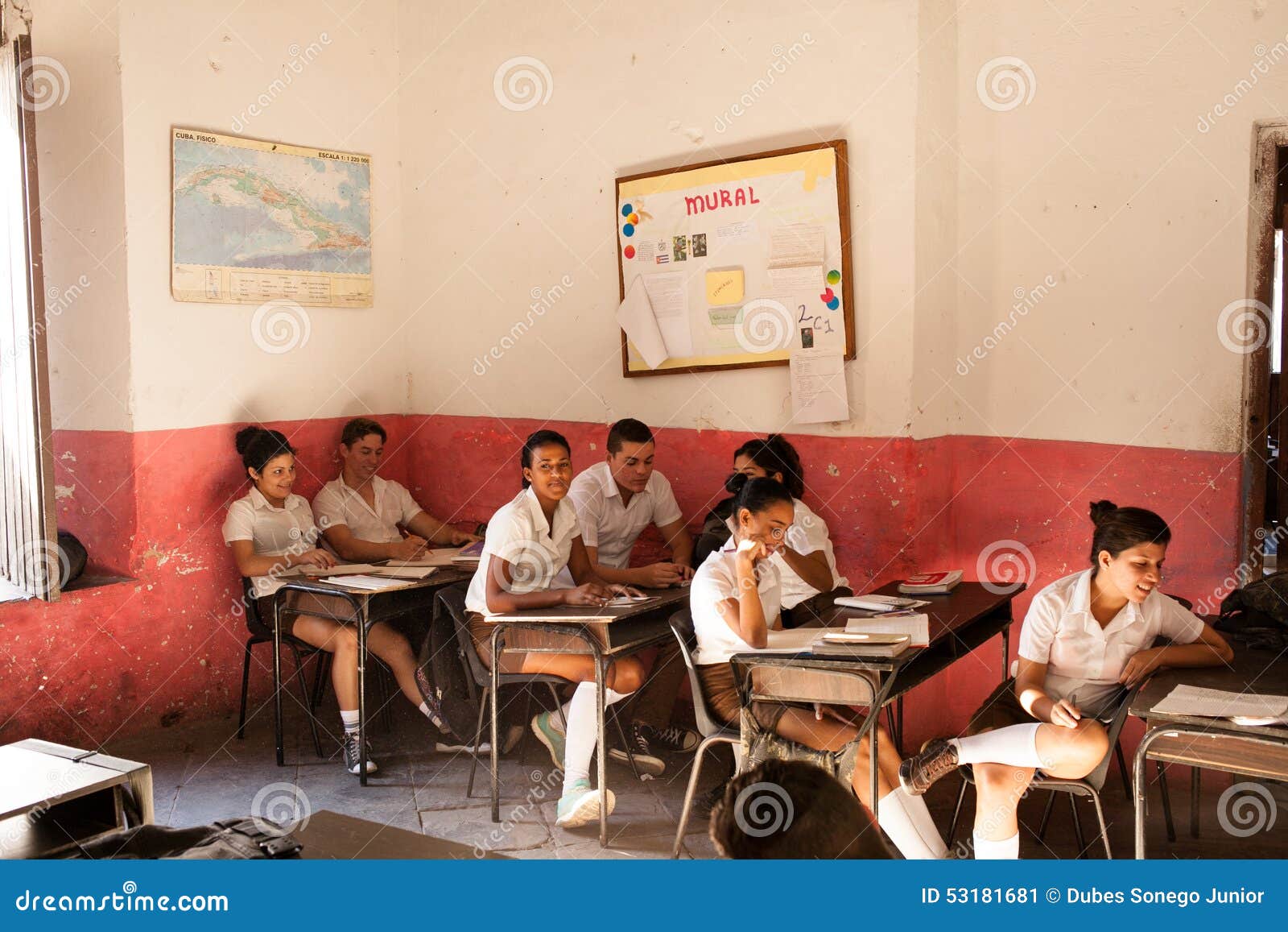 Classroom editorial photo. Image of person, desk, lesson - 53181681