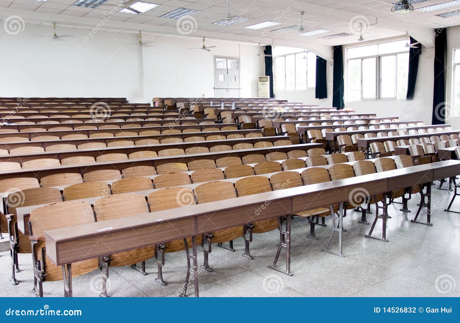 Classroom and windows 2 stock photo. Image of preparation - 14526832