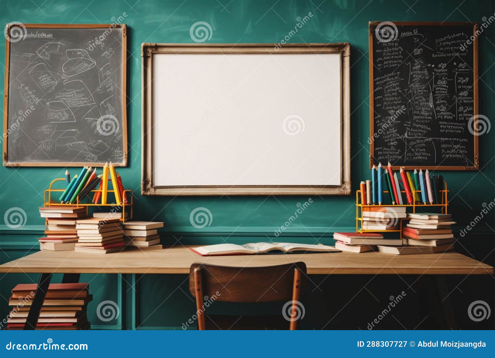 A Classrooms Canvas an Empty Frame Awaiting Students Artistic Flair ...