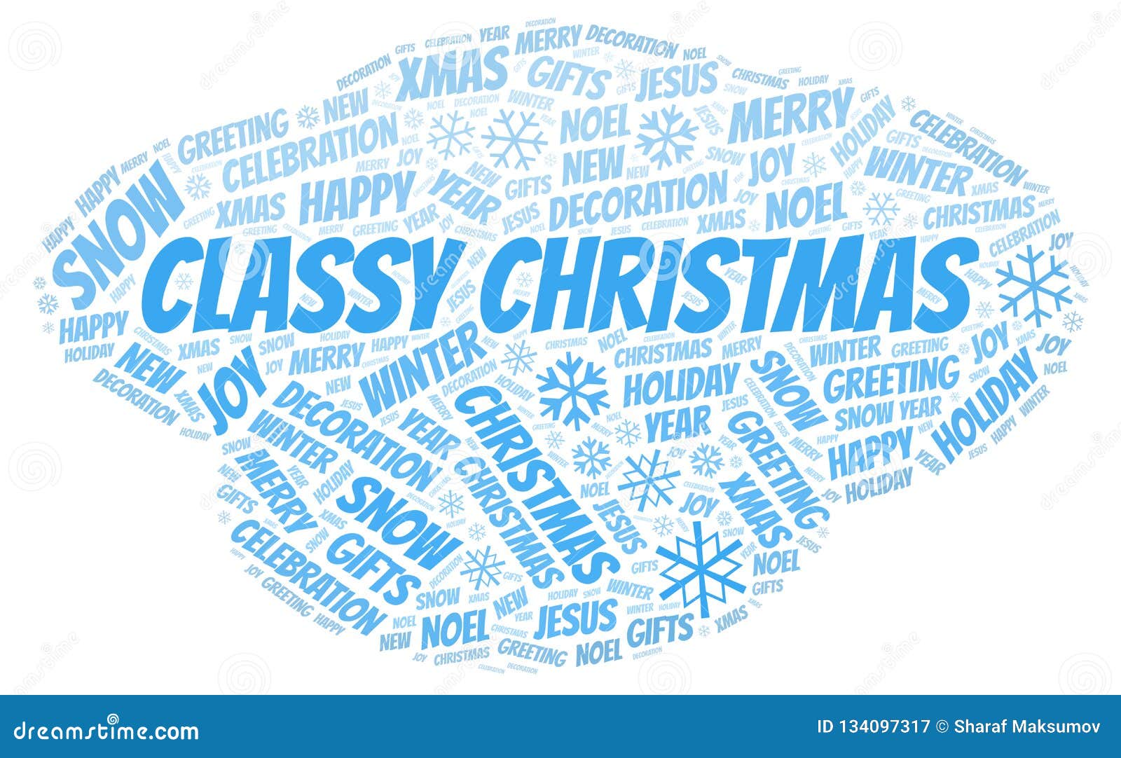 Classy Word Block On White Stock Photo | CartoonDealer.com #334943508