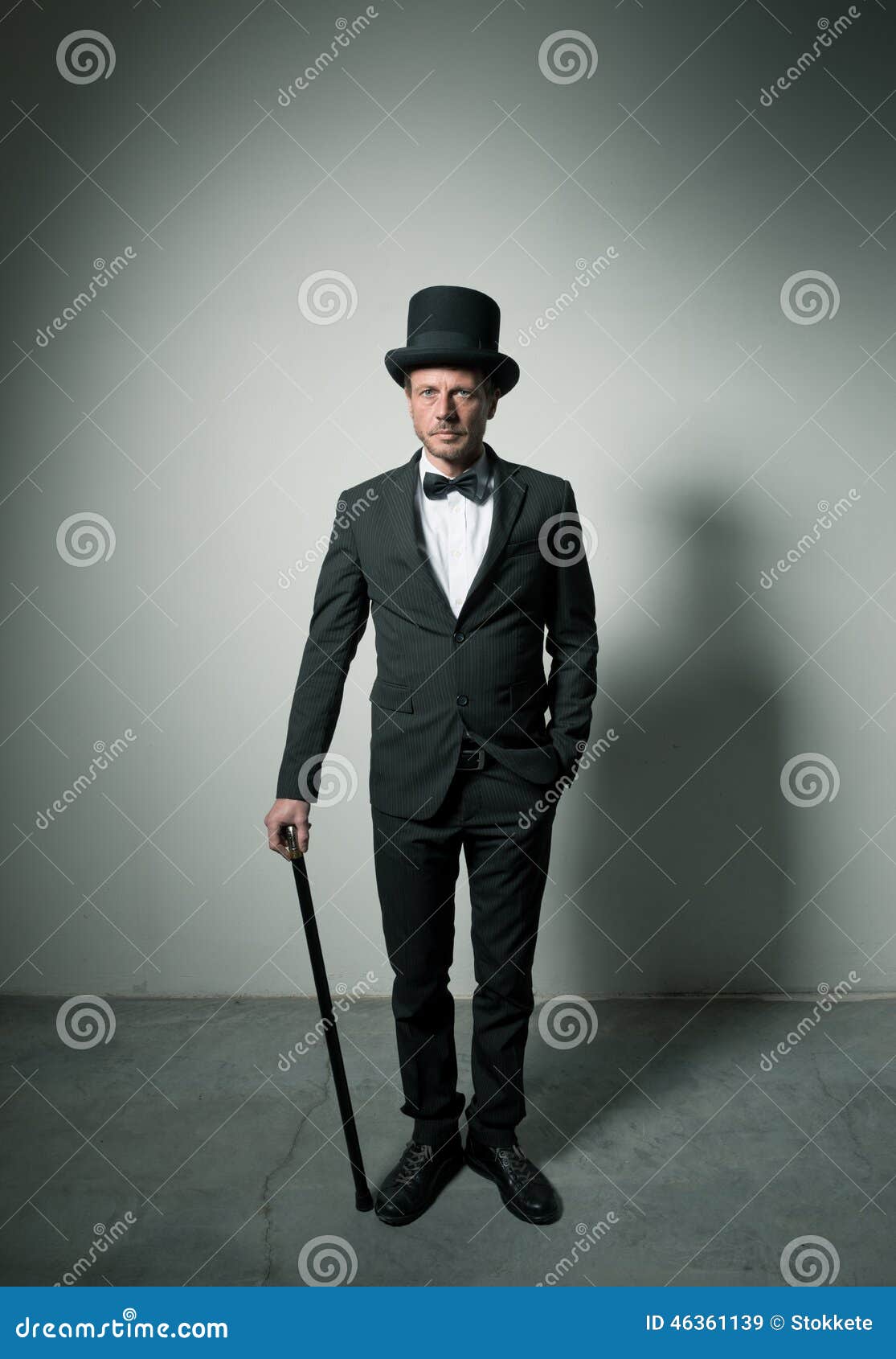 Classy gentleman stock image. Image of retro, fashioned - 46361139