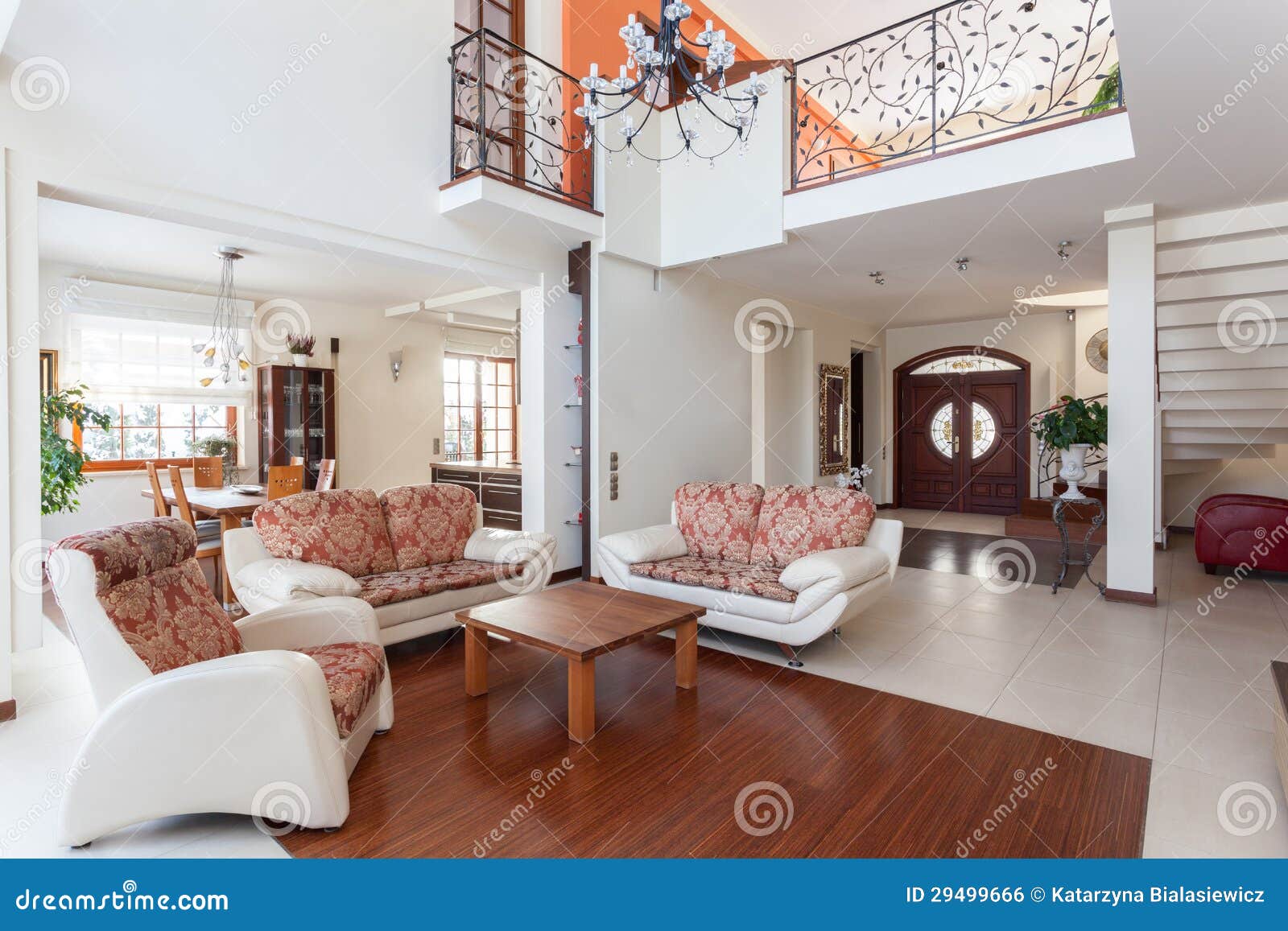 Classy house - mezzanine stock photo. Image of design - 29499666