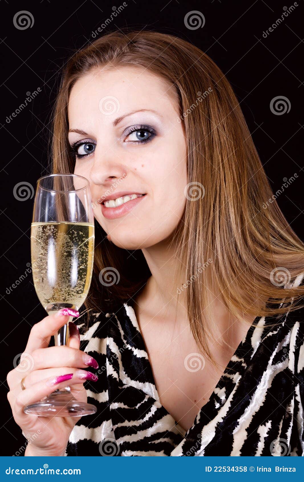 Classy Party Girl stock photo. Image of cheer, attractive - 22534358