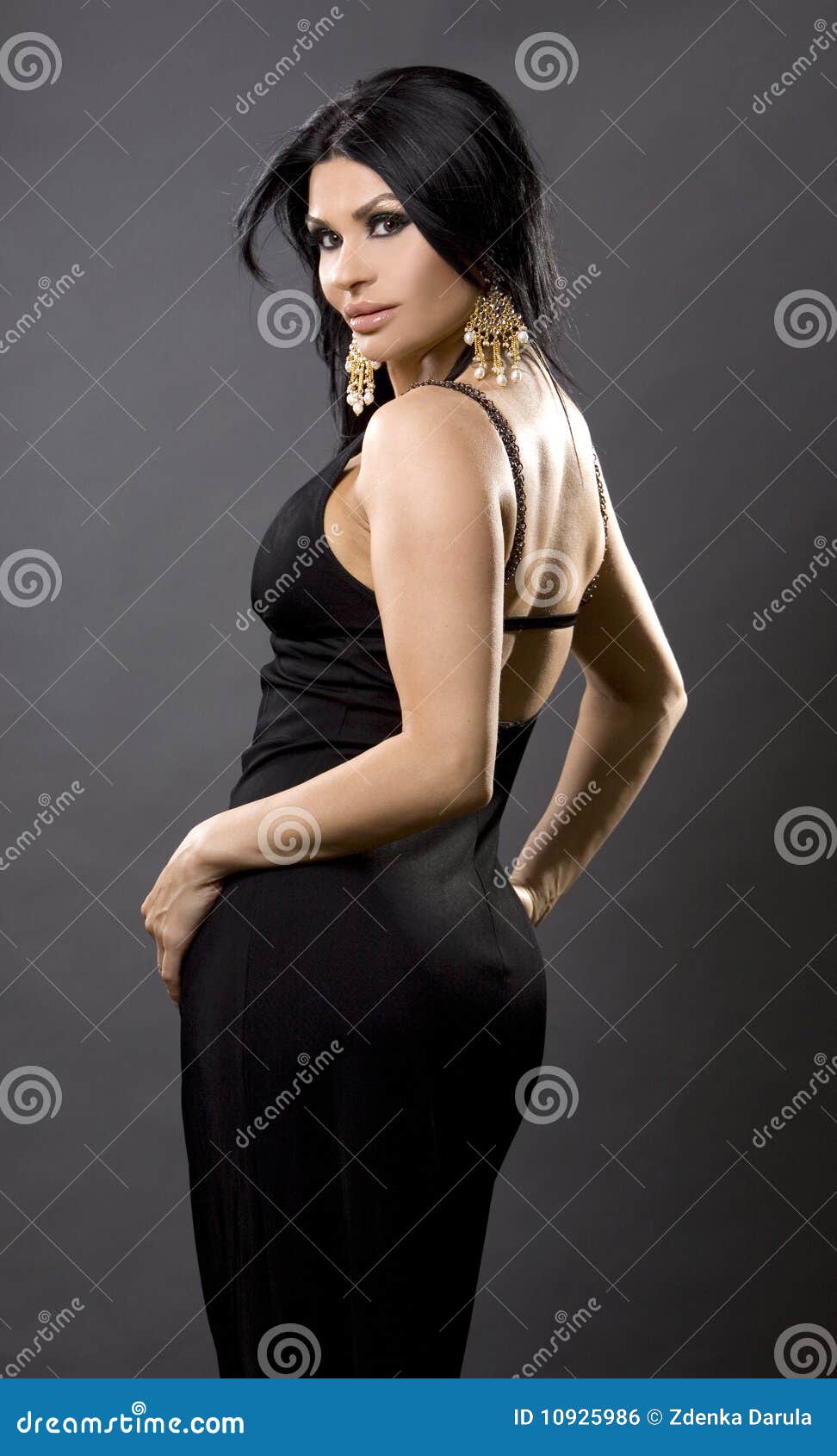 Classy woman stock photo. Image of person, makeup, face - 10925986