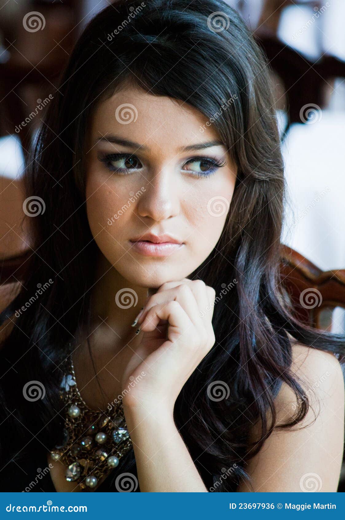Claudia Hernandez model stock photo. Image of blurred - 23697936