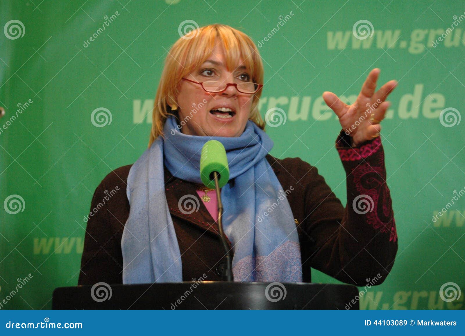 Claudia Roth imagem de stock editorial. Imagem de alemanha - 44103089