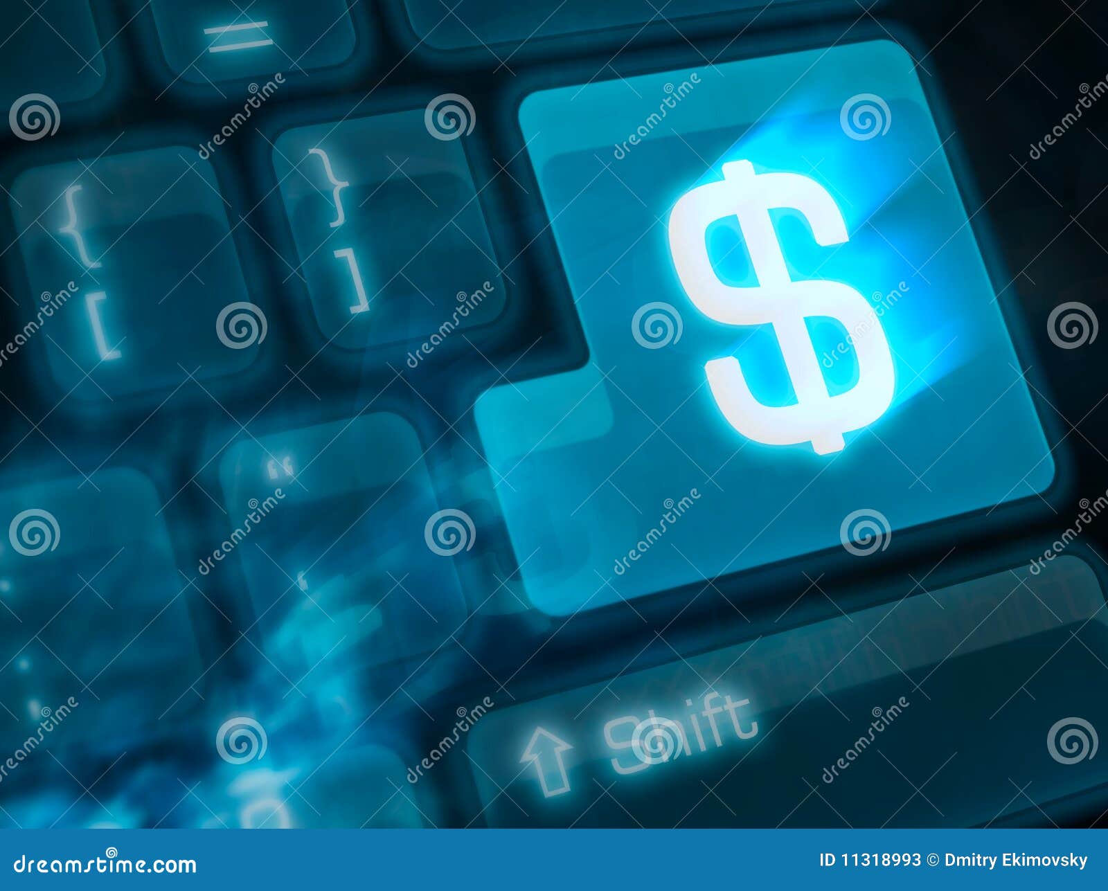 Clave importante - dinero imagen de archivo. Imagen de teclado - 11318993