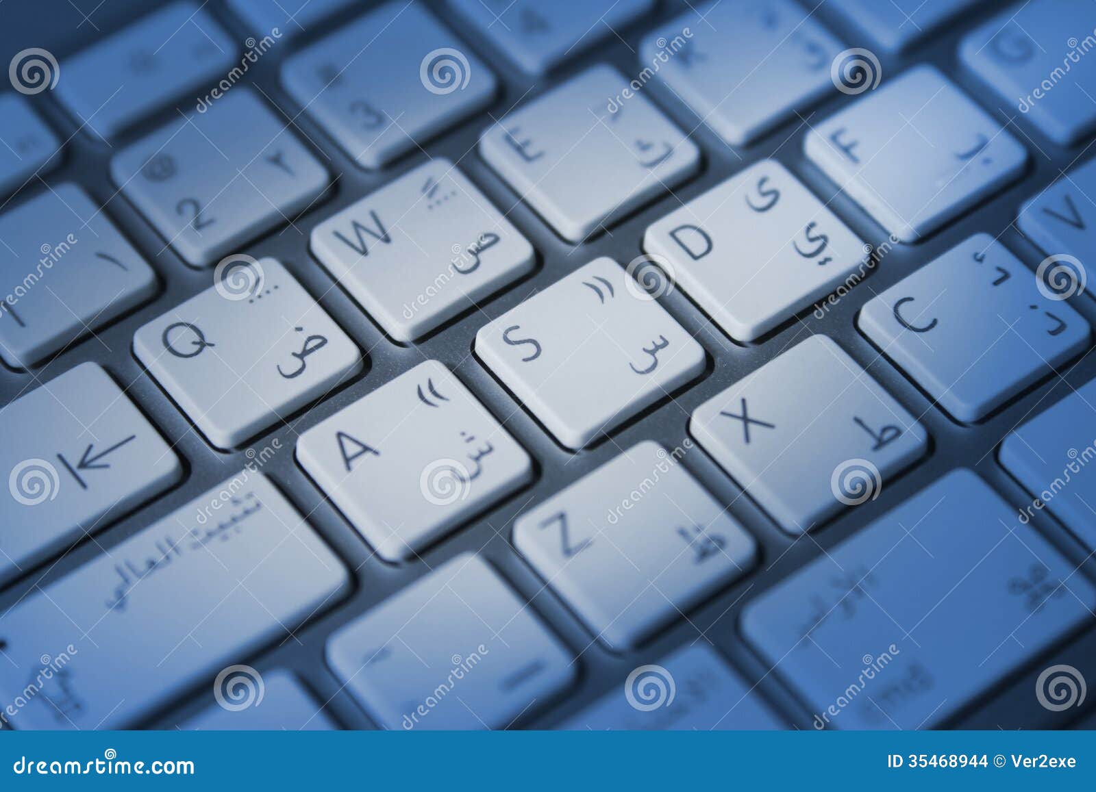 Clavier arabe image stock éditorial. Image du lettres - 35468944
