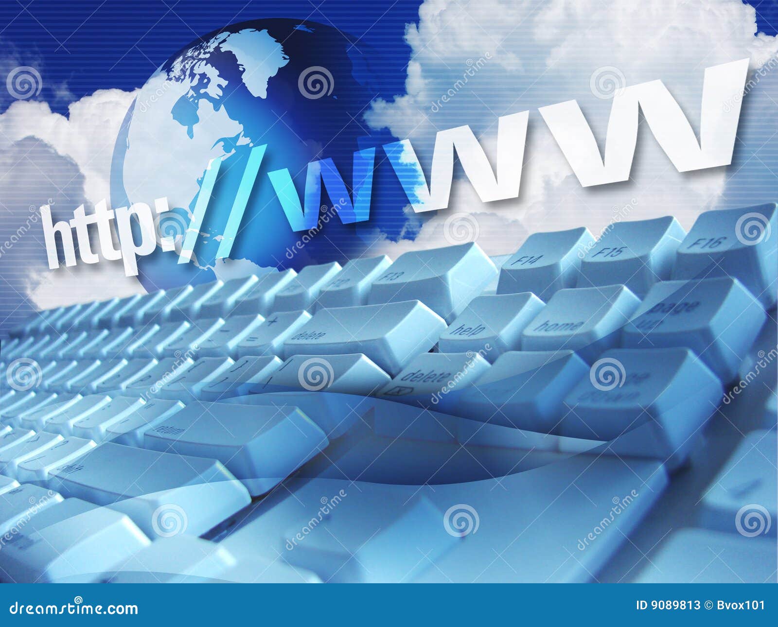 Clavier d'Internet image stock. Image du clé, réussite - 9089813