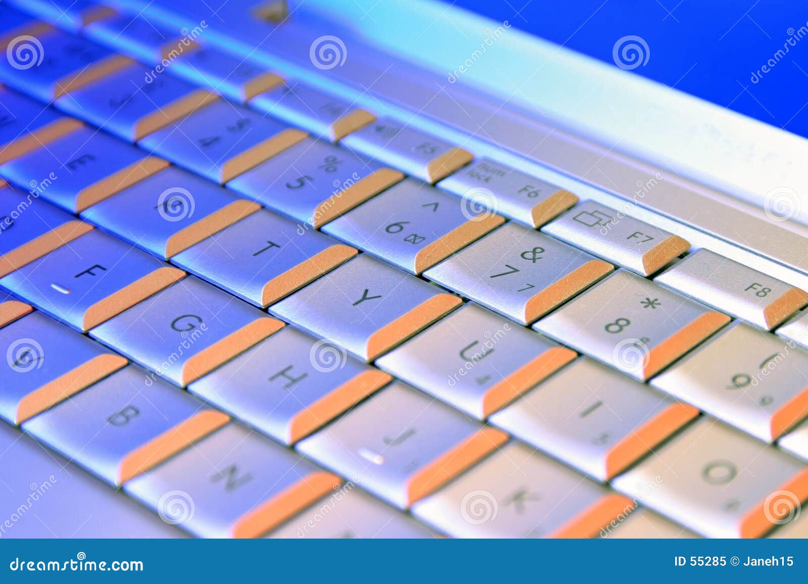 Clavier D'ordinateur Portatif D'ordinateur Image stock - Image of outil ...