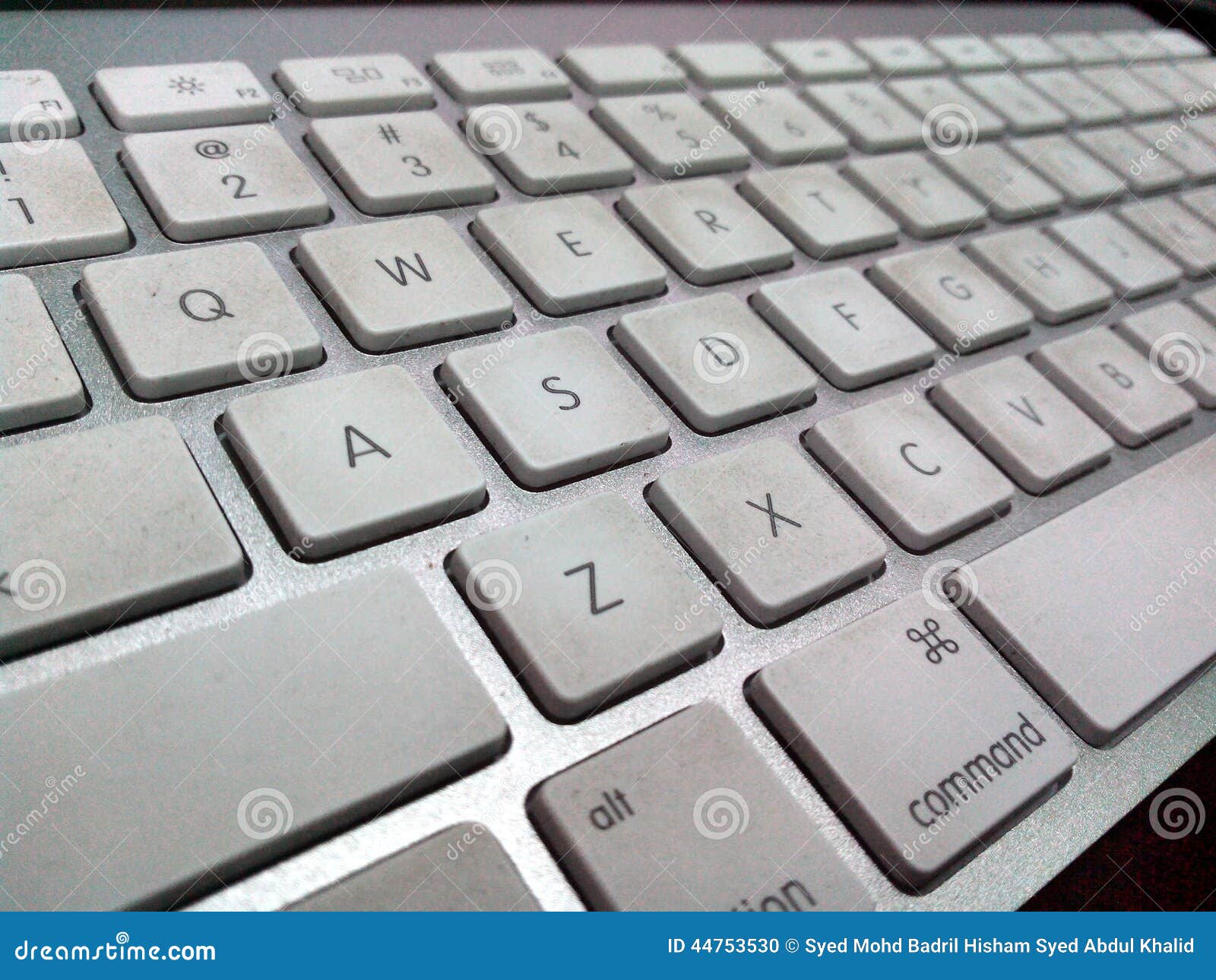 Clavier QWERTY image éditorial. Image du blanc, pomme - 44753530