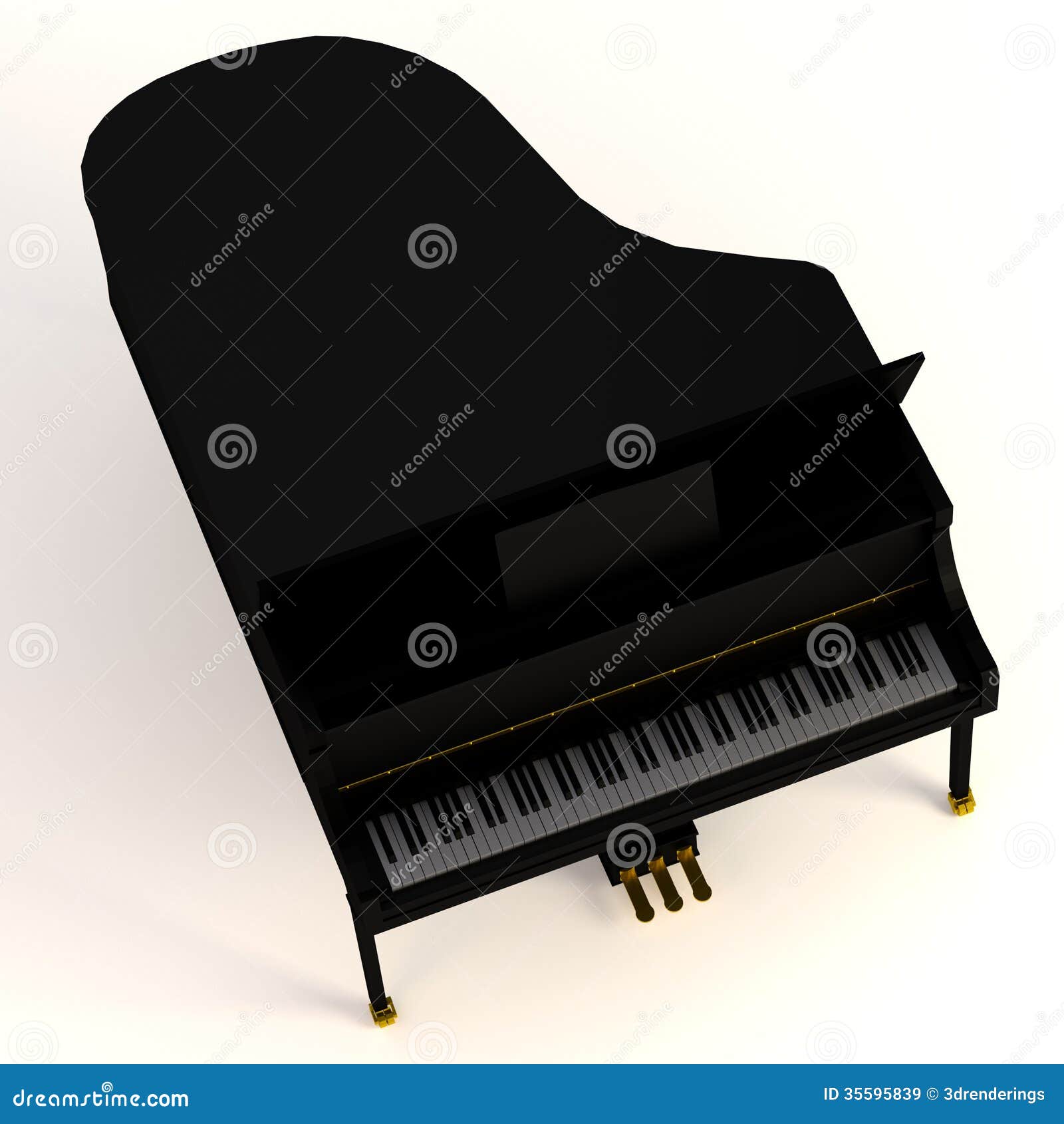 Clavier stock illustration. Illustration of digital, clavier - 35595839