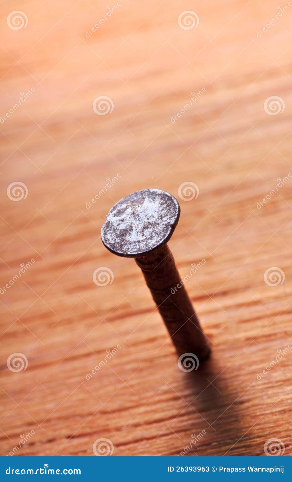 Clavo oxidado del metal imagen de archivo. Imagen de nadie - 26393963