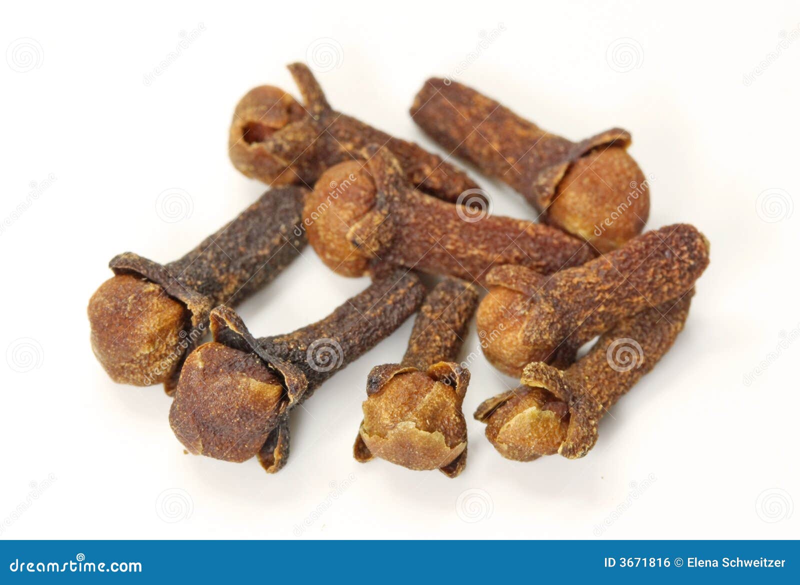 Clavos foto de archivo. Imagen de comer, cubo, especia - 3671816