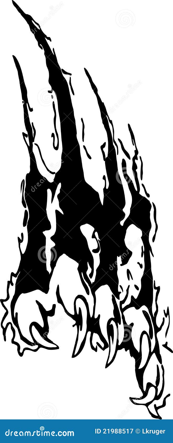 Claws Tearing Clipart