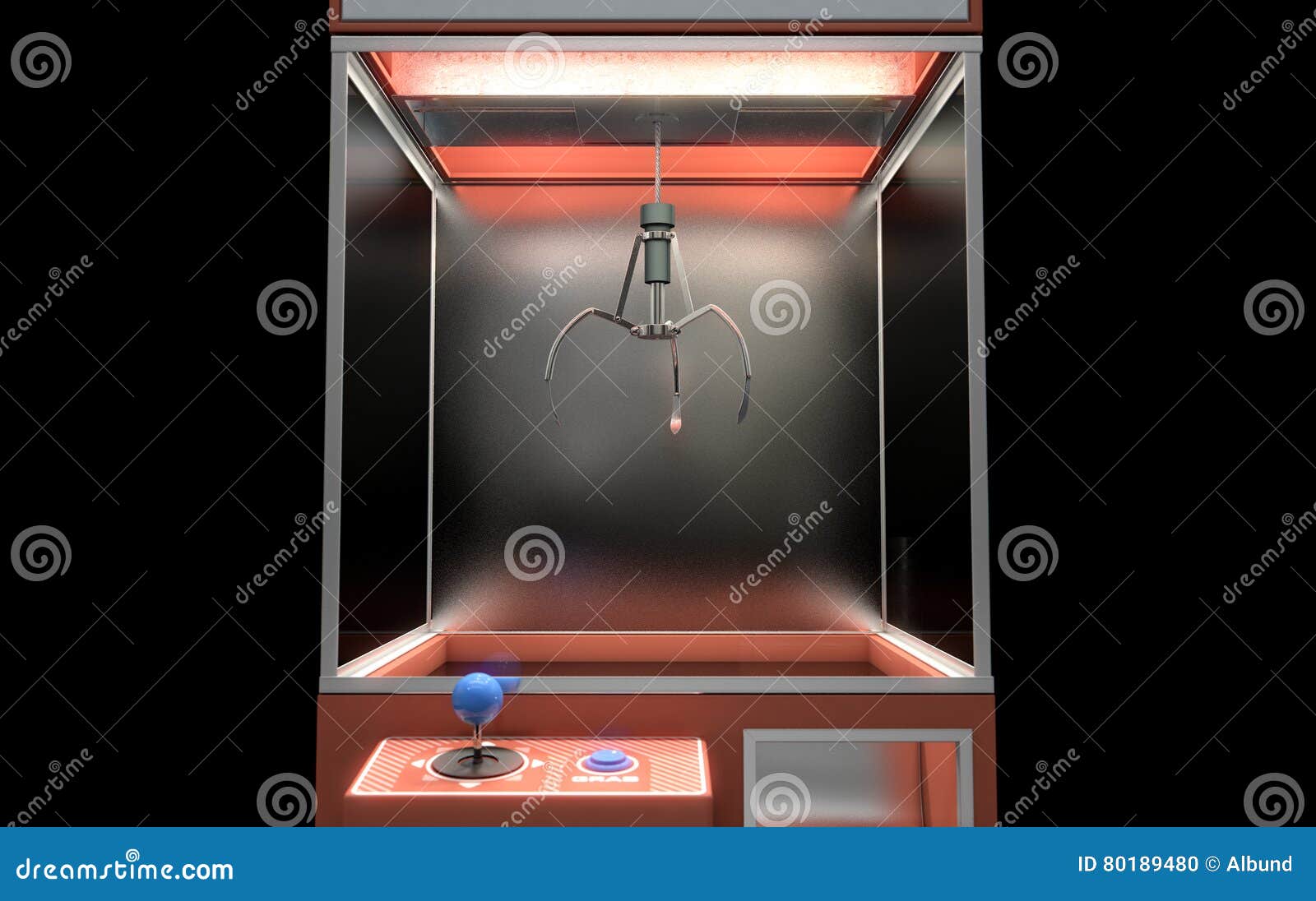 Claw Arcade Game stock illustration. Illustration of mechanism - 80189480