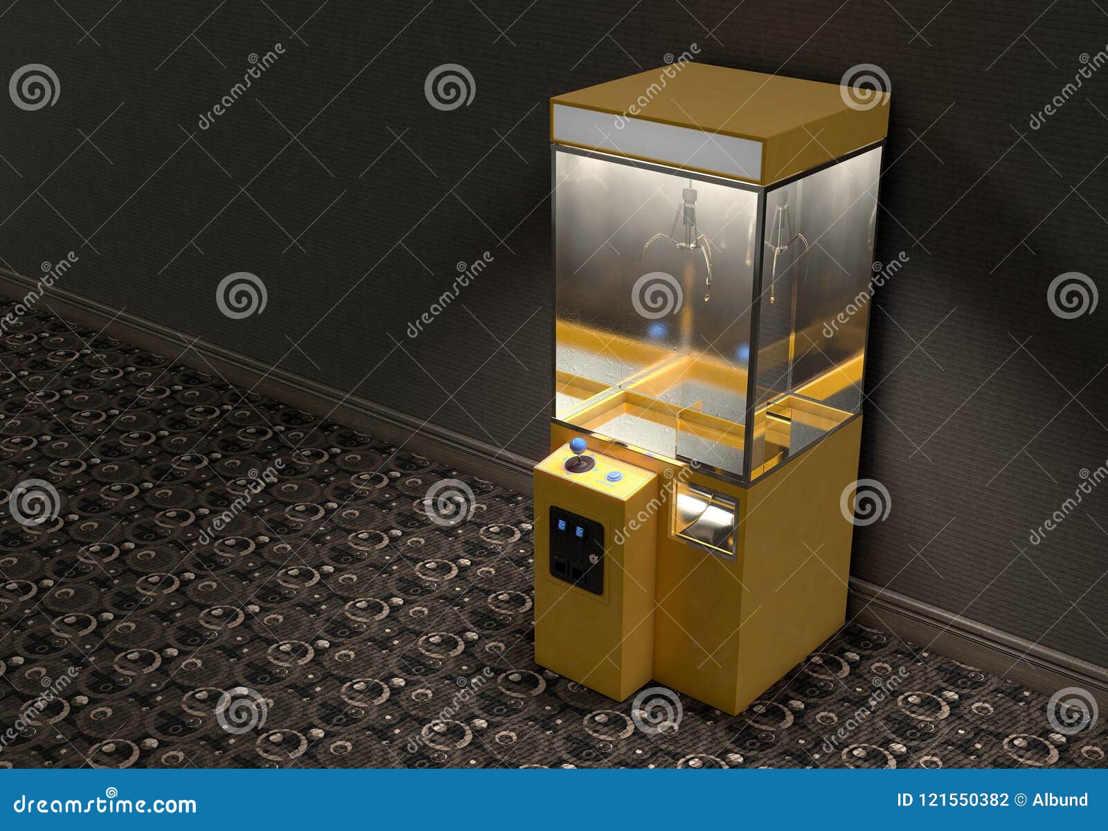 Empty Arcade Passageway In Small Town, Architecture With Arches ...