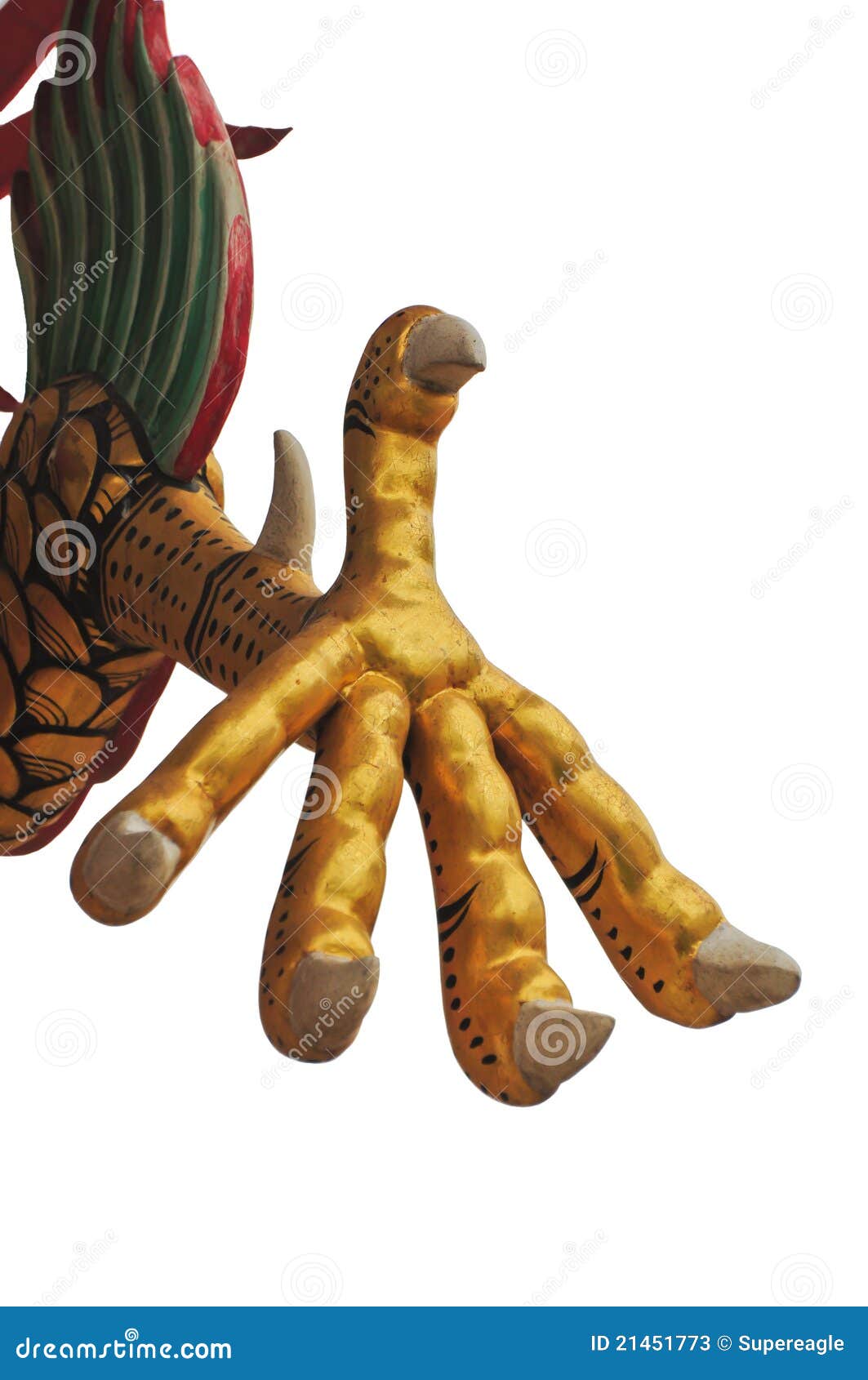 Claw of dragon stock illustration. Illustration of deco - 21451773