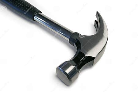 Claw hammer stock photo. Image of industrial, steel, closeup - 9358986