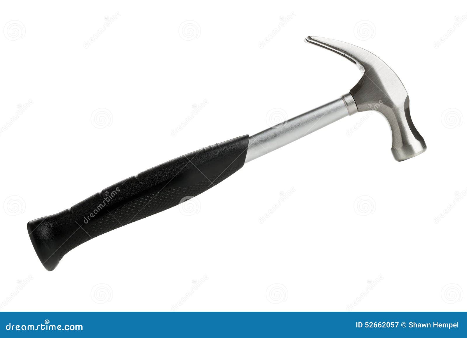 Claw Hammer Isolated on White Stock Image - Image of unused ...
