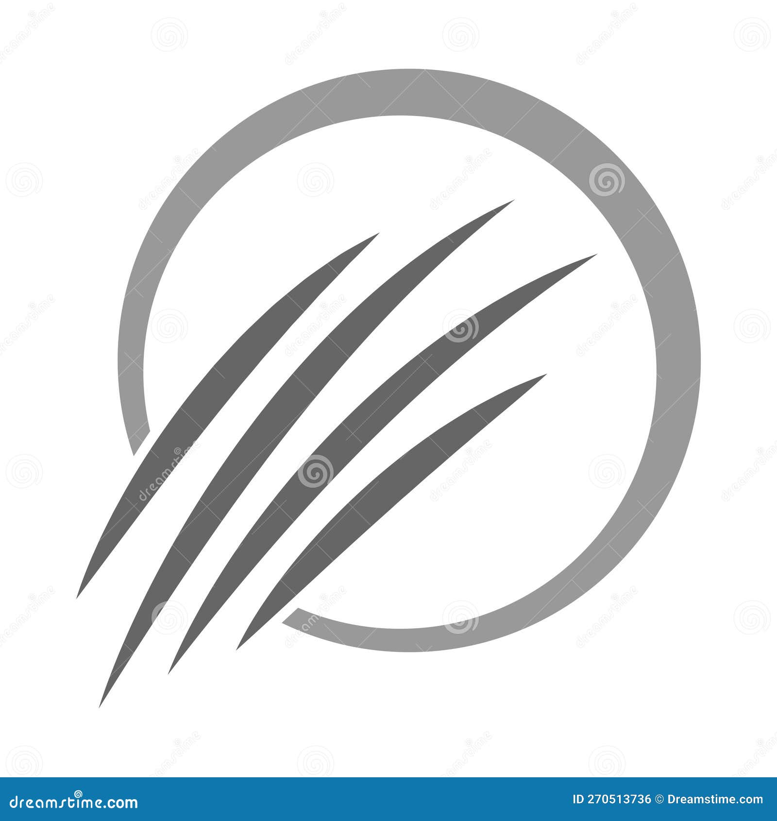 Claw icon logo design stock illustration. Illustration of power - 270513736
