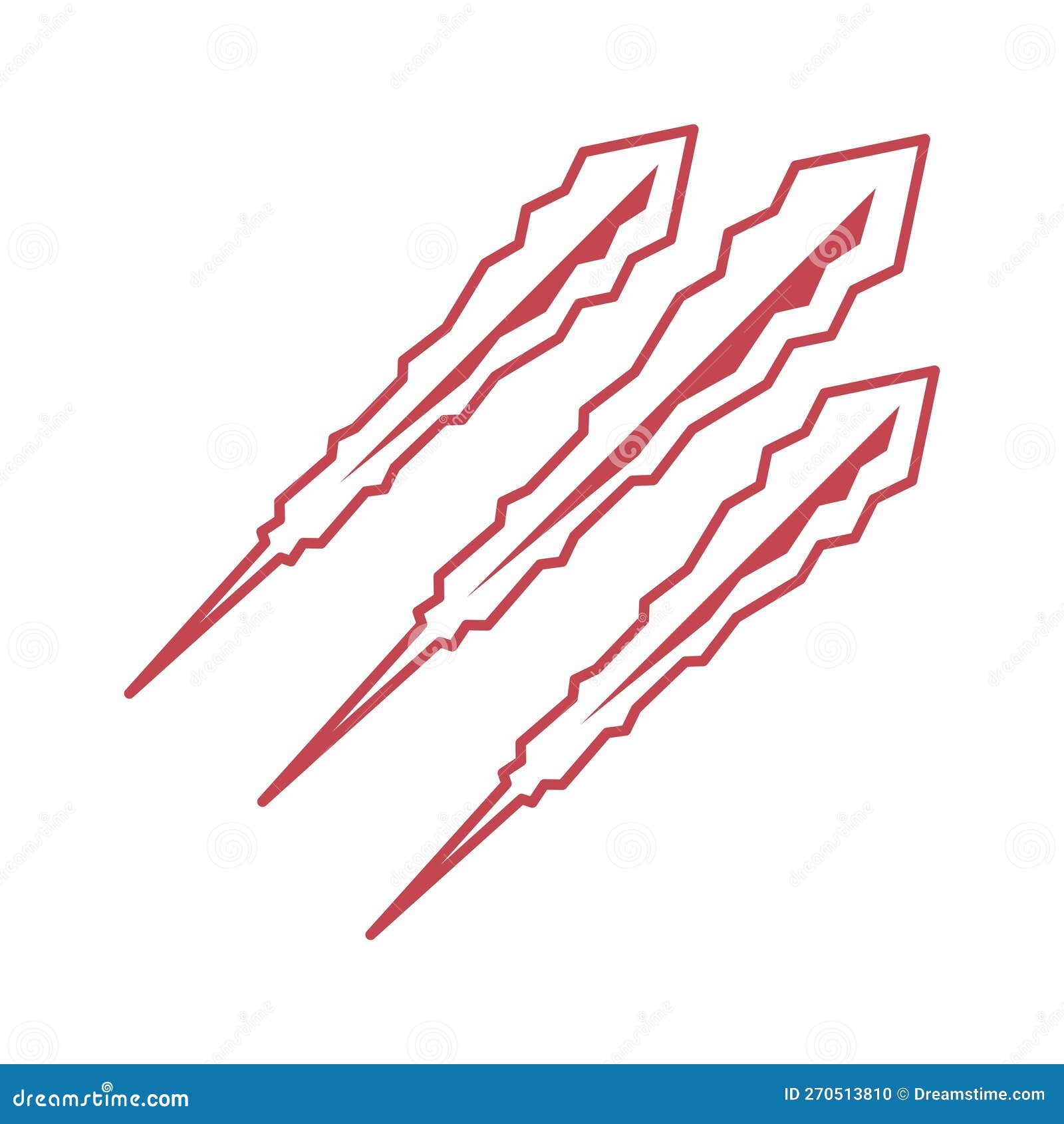 Claw icon logo design stock vector. Illustration of mark - 270513810