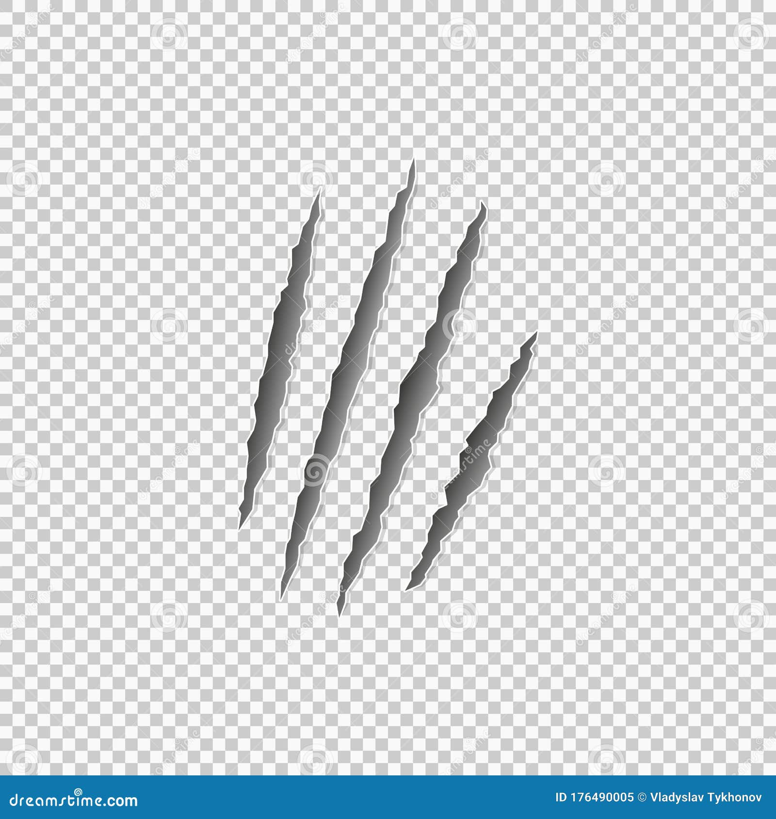 Claw Marks . Scratches. Ripped. Scratch Mark. Paw Scratch. Rips. Stock ...