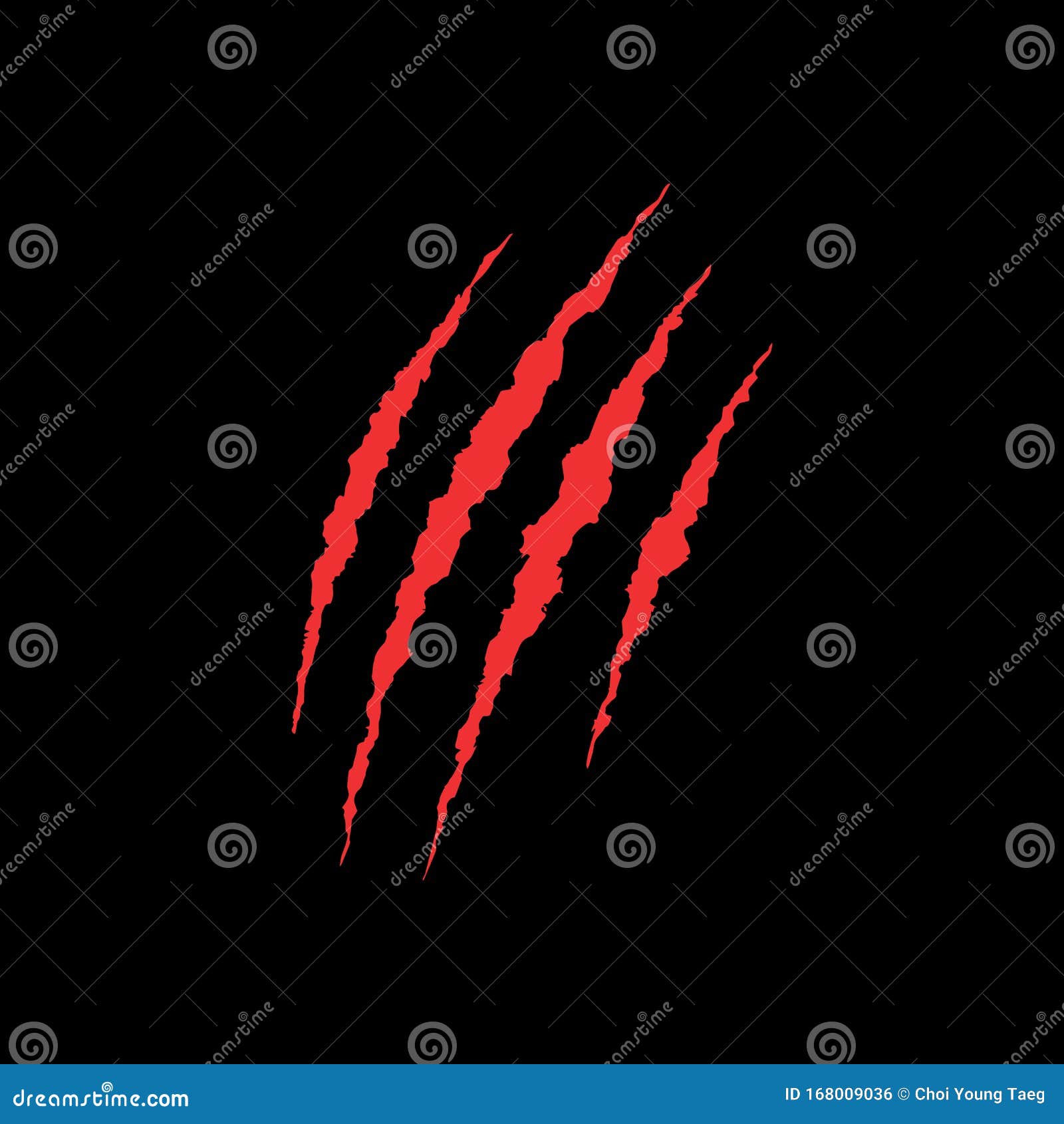 Claws Scratch Vector Design Image Stock Vector - Illustration of ...