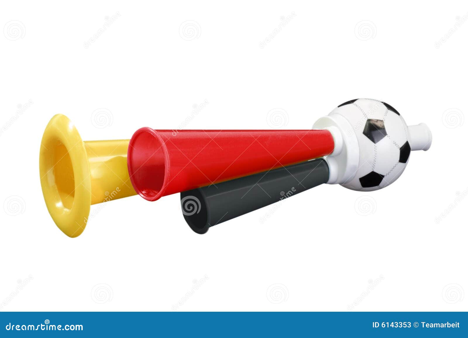 Claxon del fútbol imagen de archivo. Imagen de campeonato - 6143353