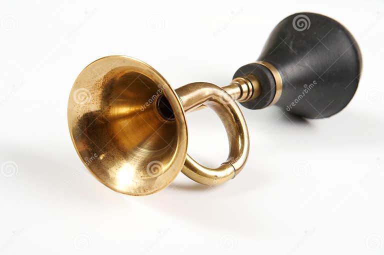 Claxon, klaxon photo stock. Image du corne, instrument - 4187912