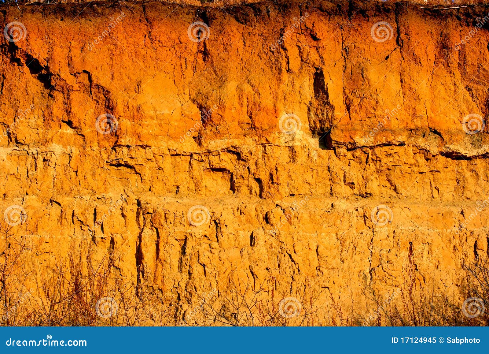 Clay background stock image. Image of dirt, orange, geology - 17124945