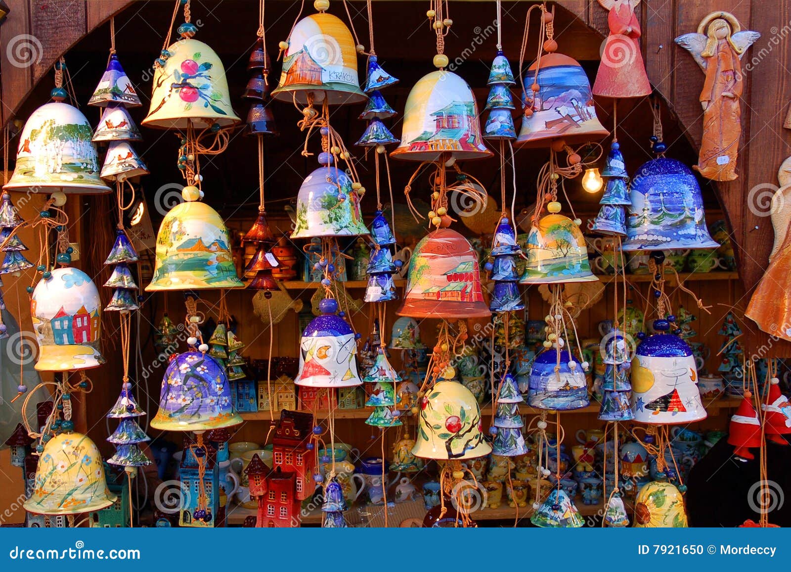 Clay bells stock photo. Image of decoration, china, traditional - 7921650