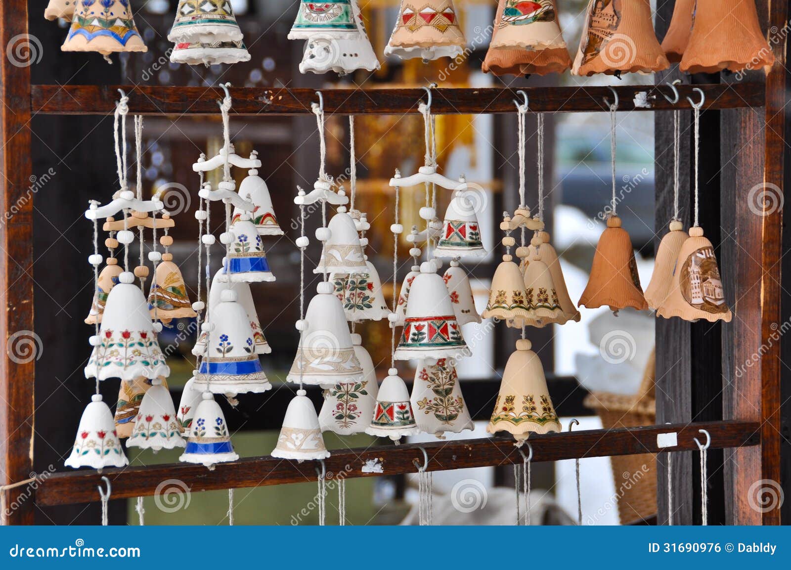 Clay Bells stock photo. Image of travel, traditional - 31690976