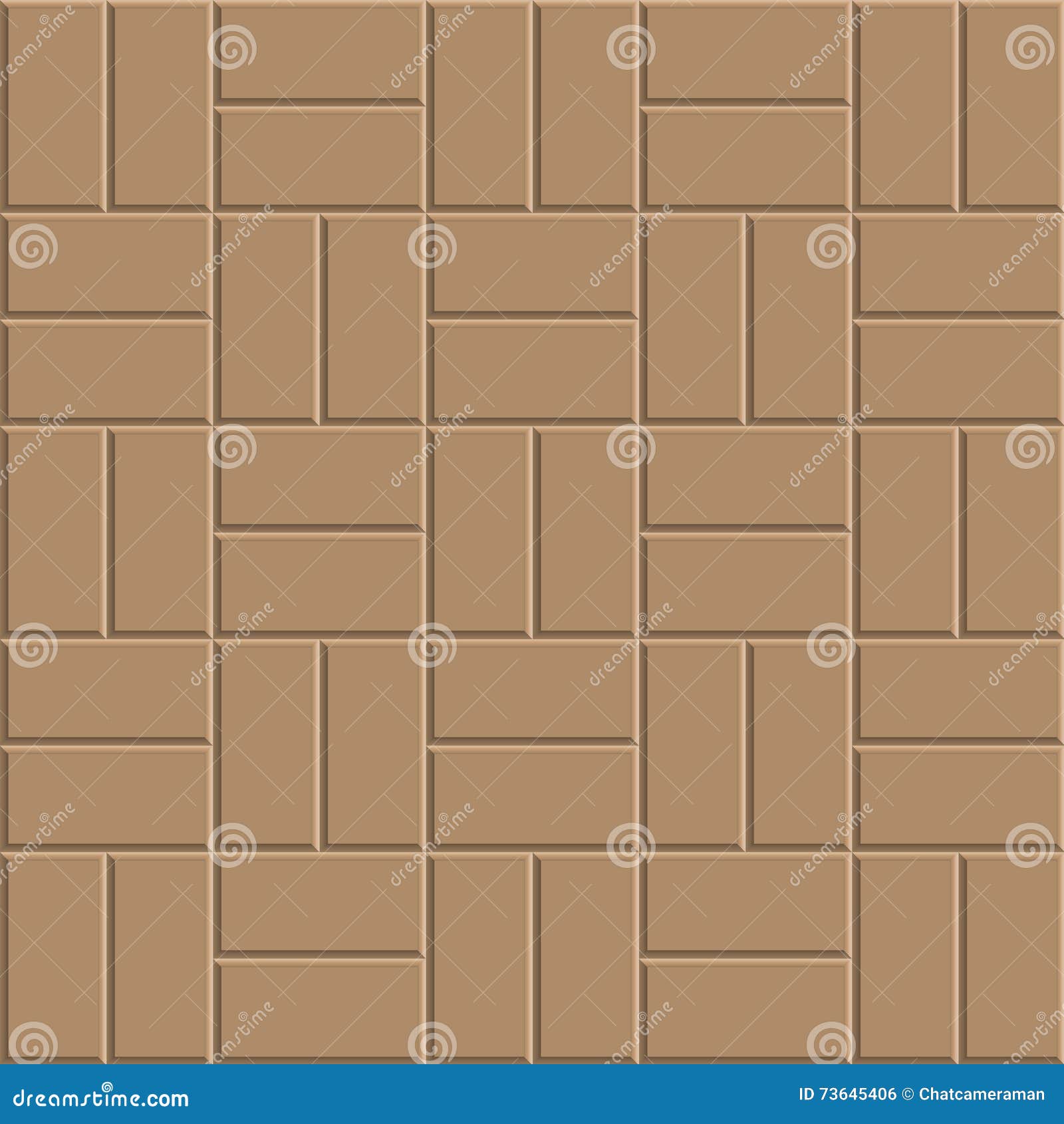 Clay brick floor pattern stock vector. Illustration of shape - 73645406
