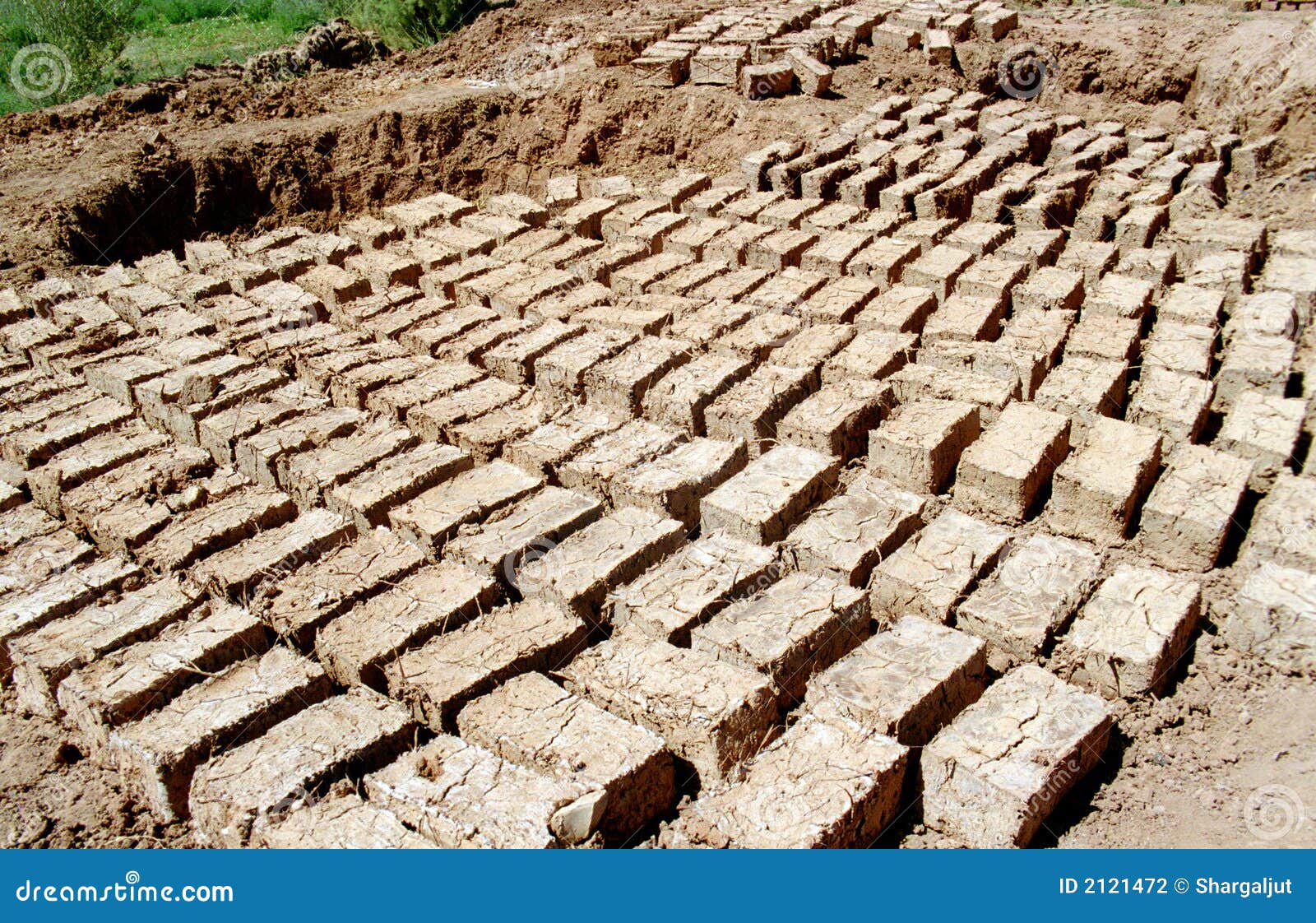 Red Clay Bricks Royalty-Free Stock Photo | CartoonDealer.com #31953165