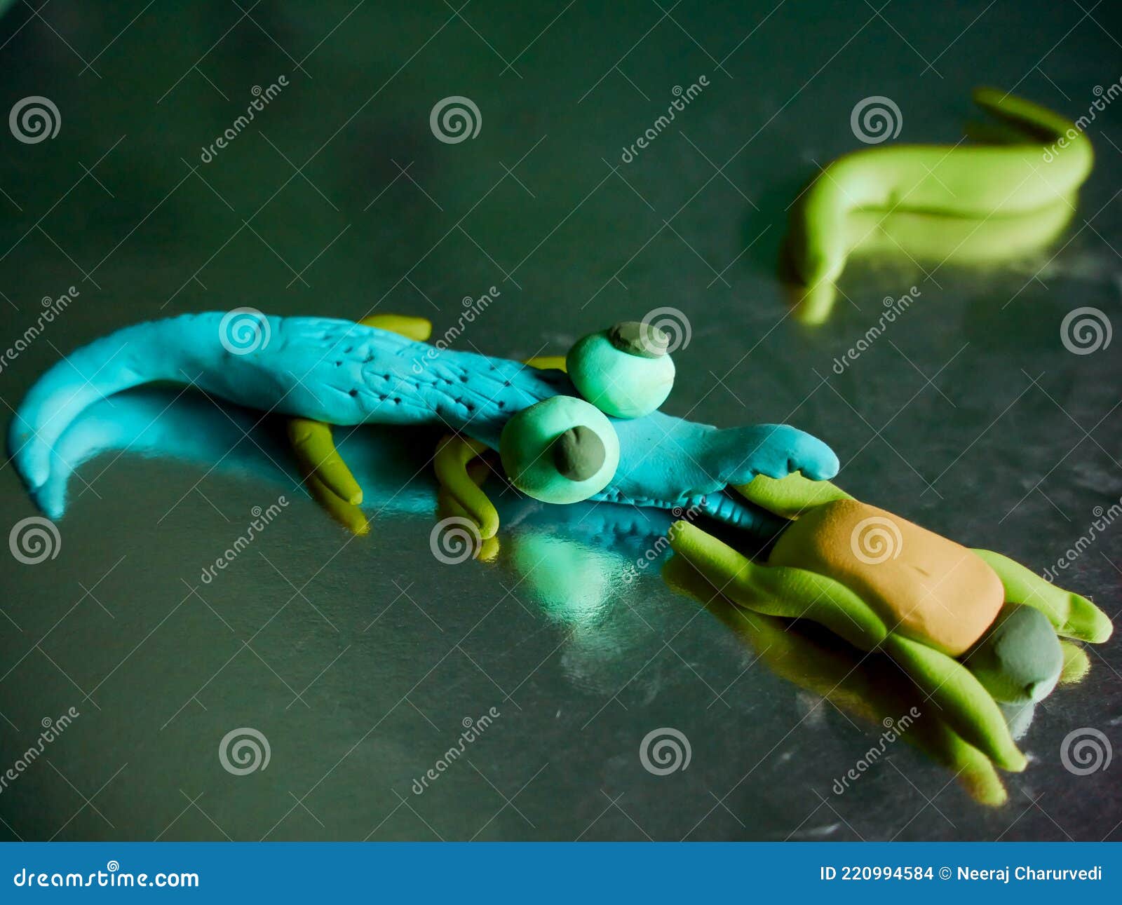 Clay cartoon characters stock photo. Image of craft - 220994584