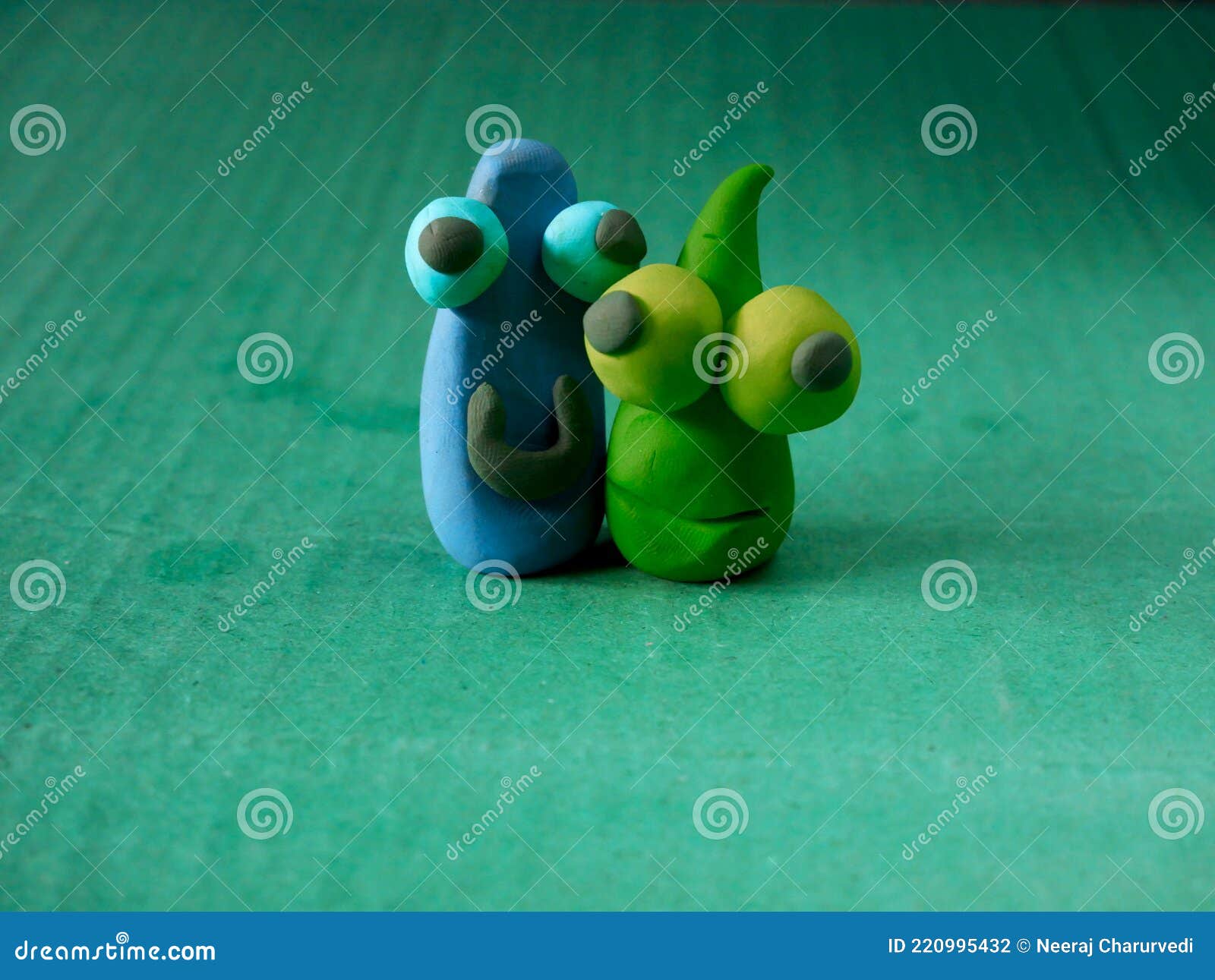 Clay Cartoon Characters Stock Photo | CartoonDealer.com #220994388