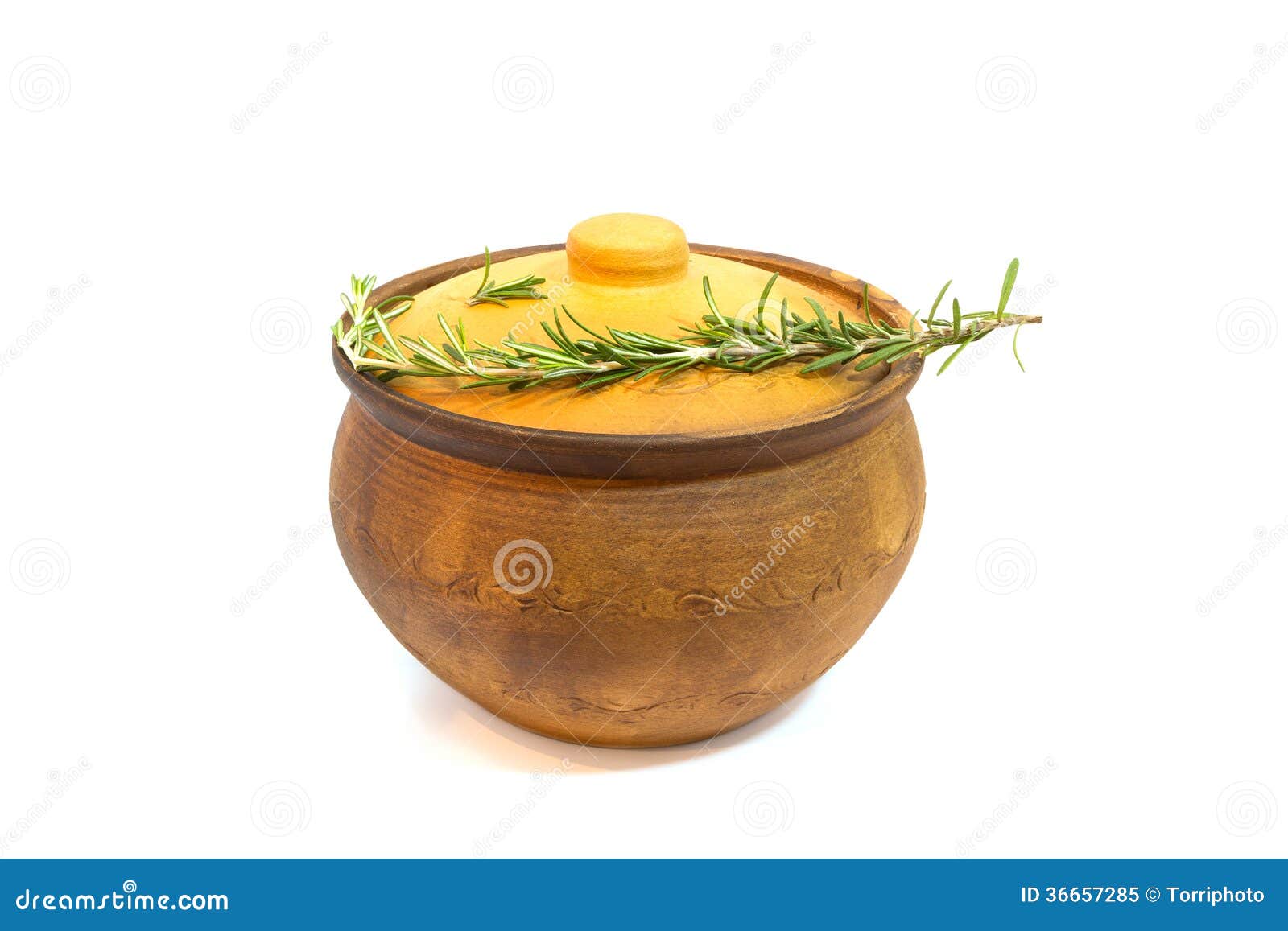 Clay Cooking Pot with lid stock image. Image of handwork - 36657285