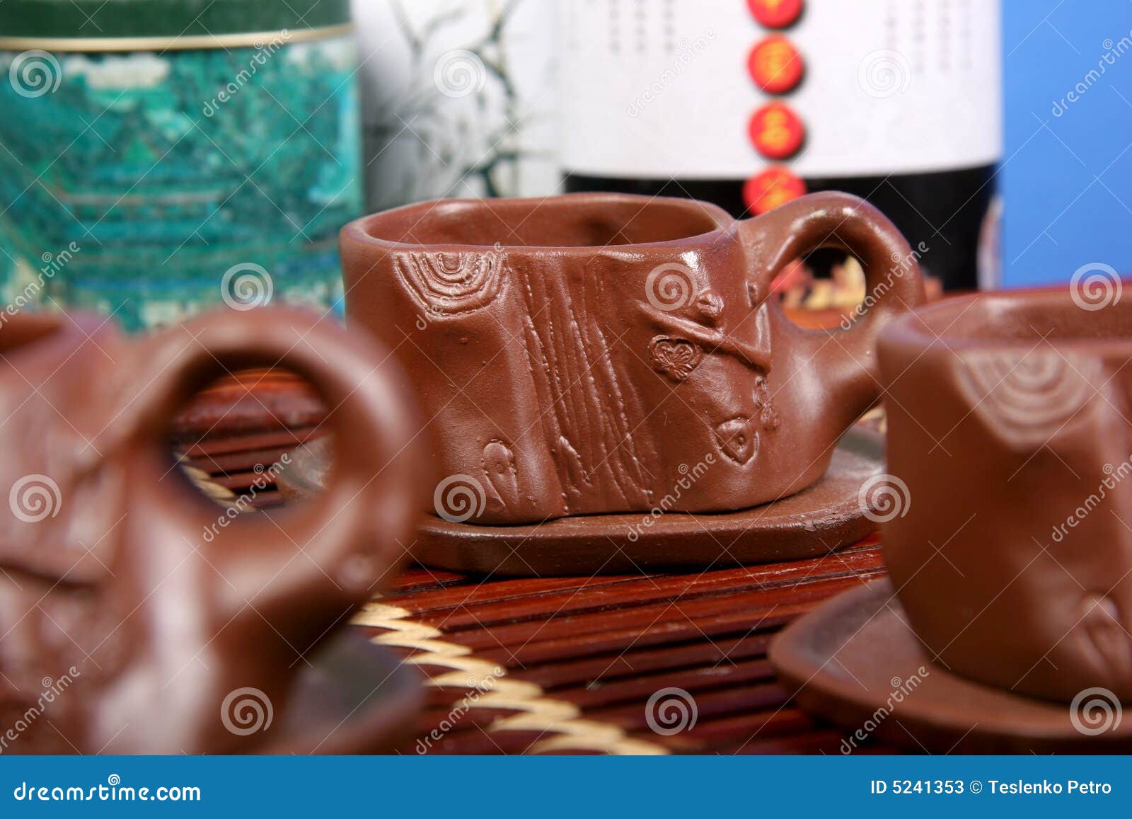Clay Tea Cups For Indian Chai Tea. Kolkata. India Royalty-Free Stock ...