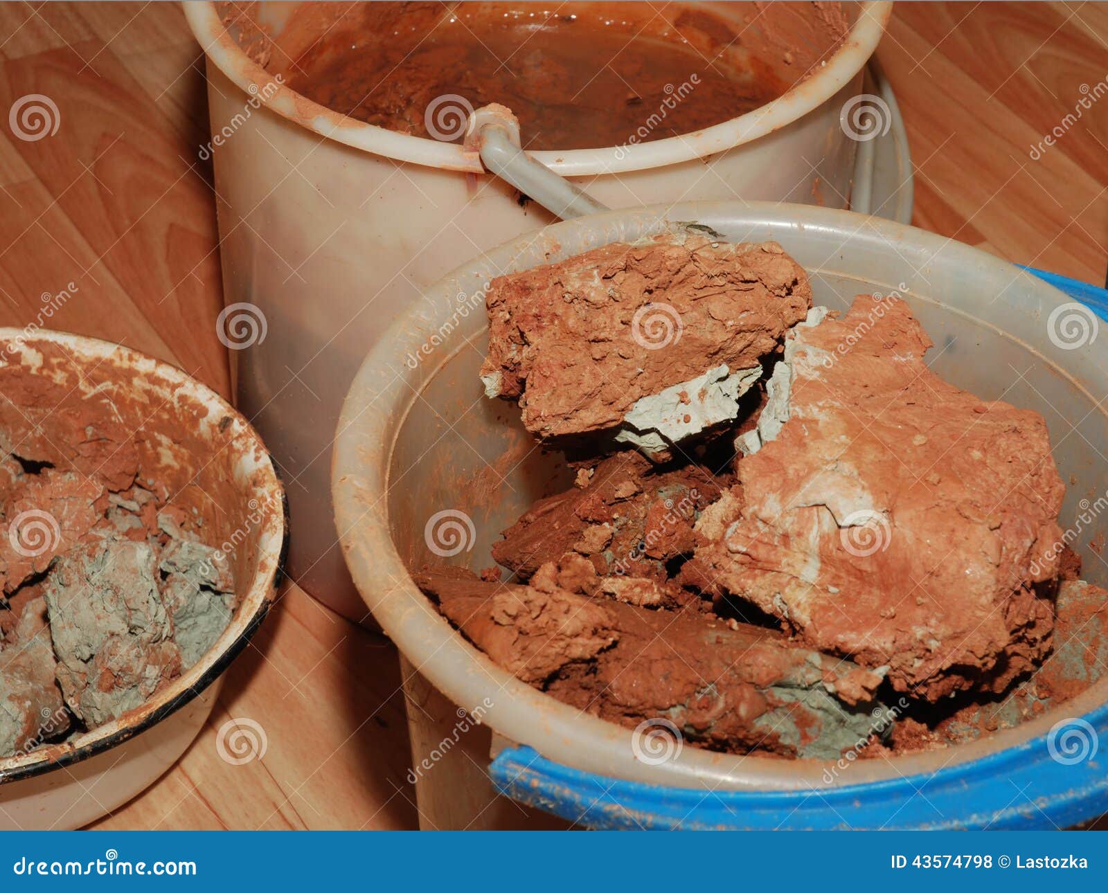 Clay stock photo. Image of construction, mineral, modeling - 43574798