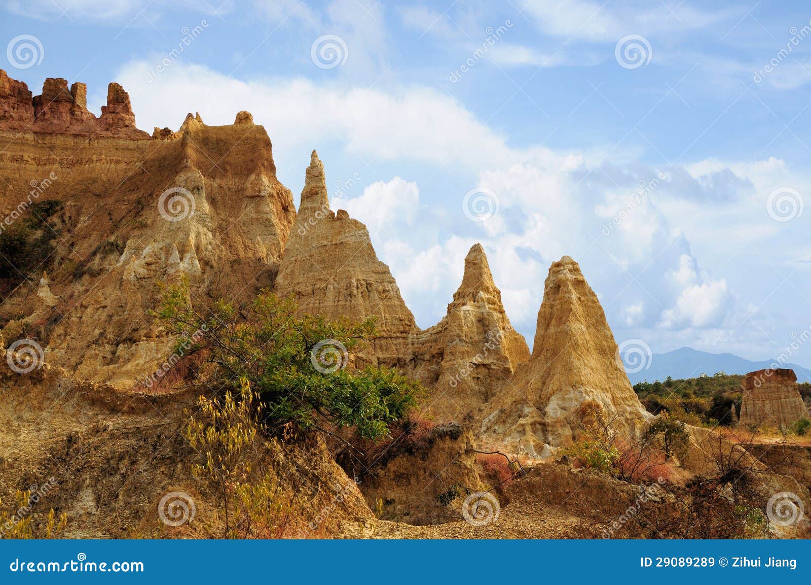 Clay forest stock image. Image of blue, natural, high - 29089289