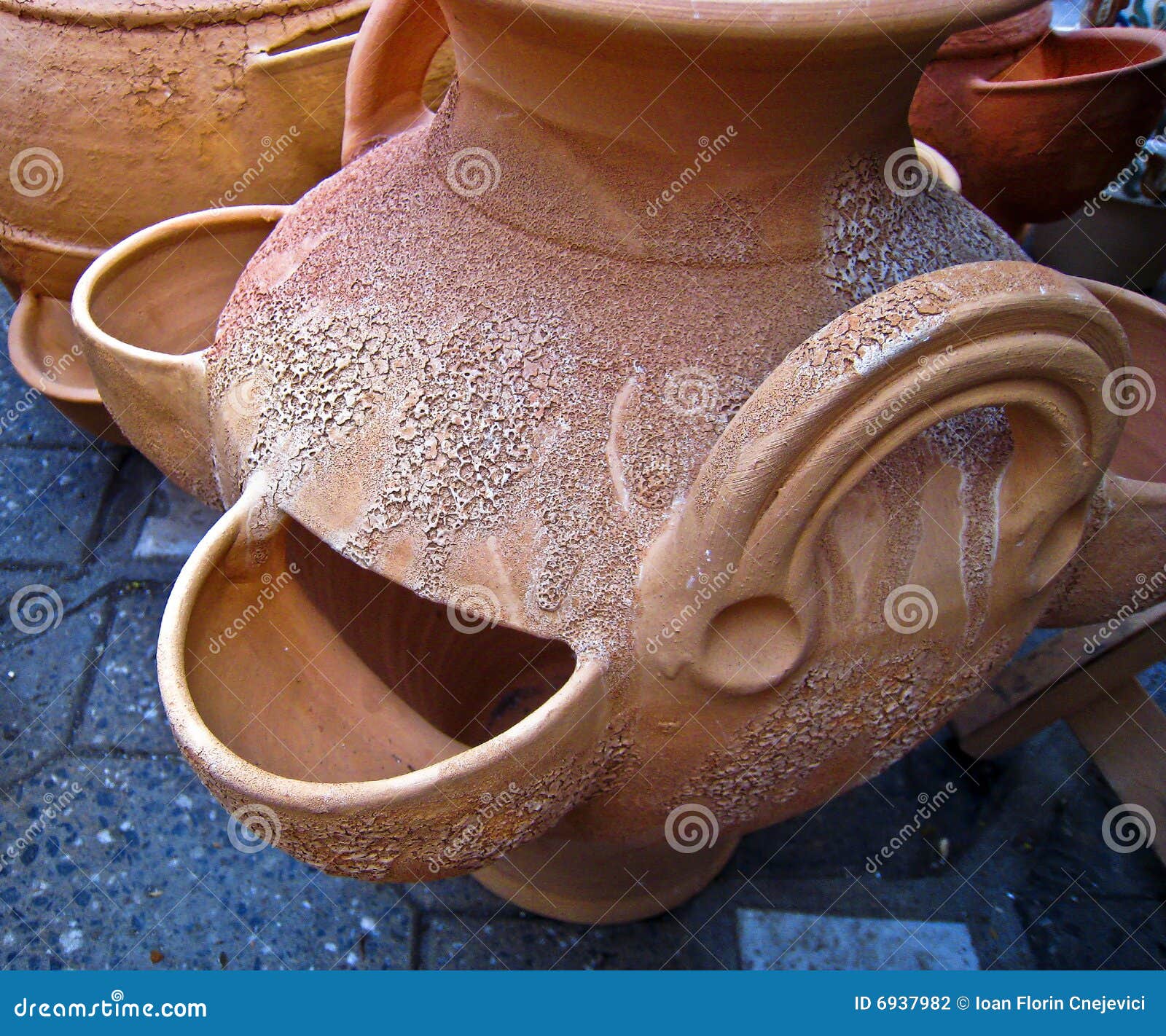 Clay forms (3) stock photo. Image of beautiful, craft - 6937982