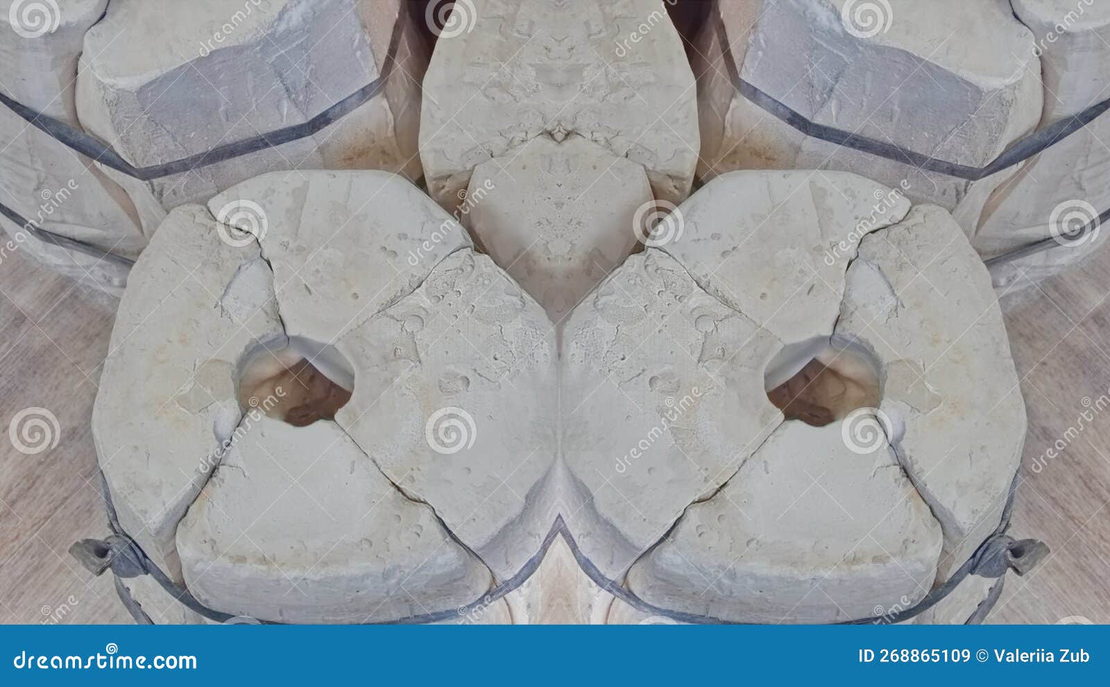 Clay Forms for Pottery. Production of Ceramic Pieces Stock Image ...