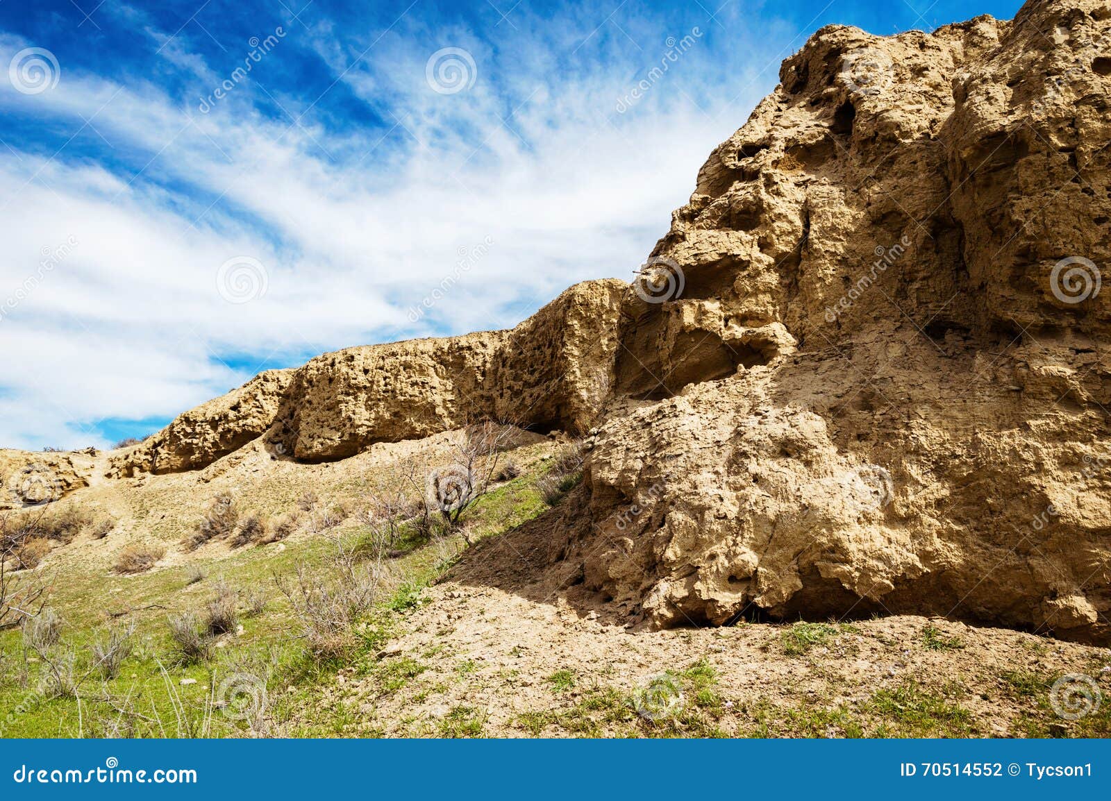 Clay hills stock photo. Image of color, ground, clay - 70514552