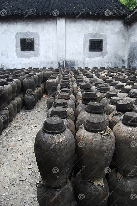 CLAY JARS in CHINA stock photo. Image of communism, bowl - 2997092