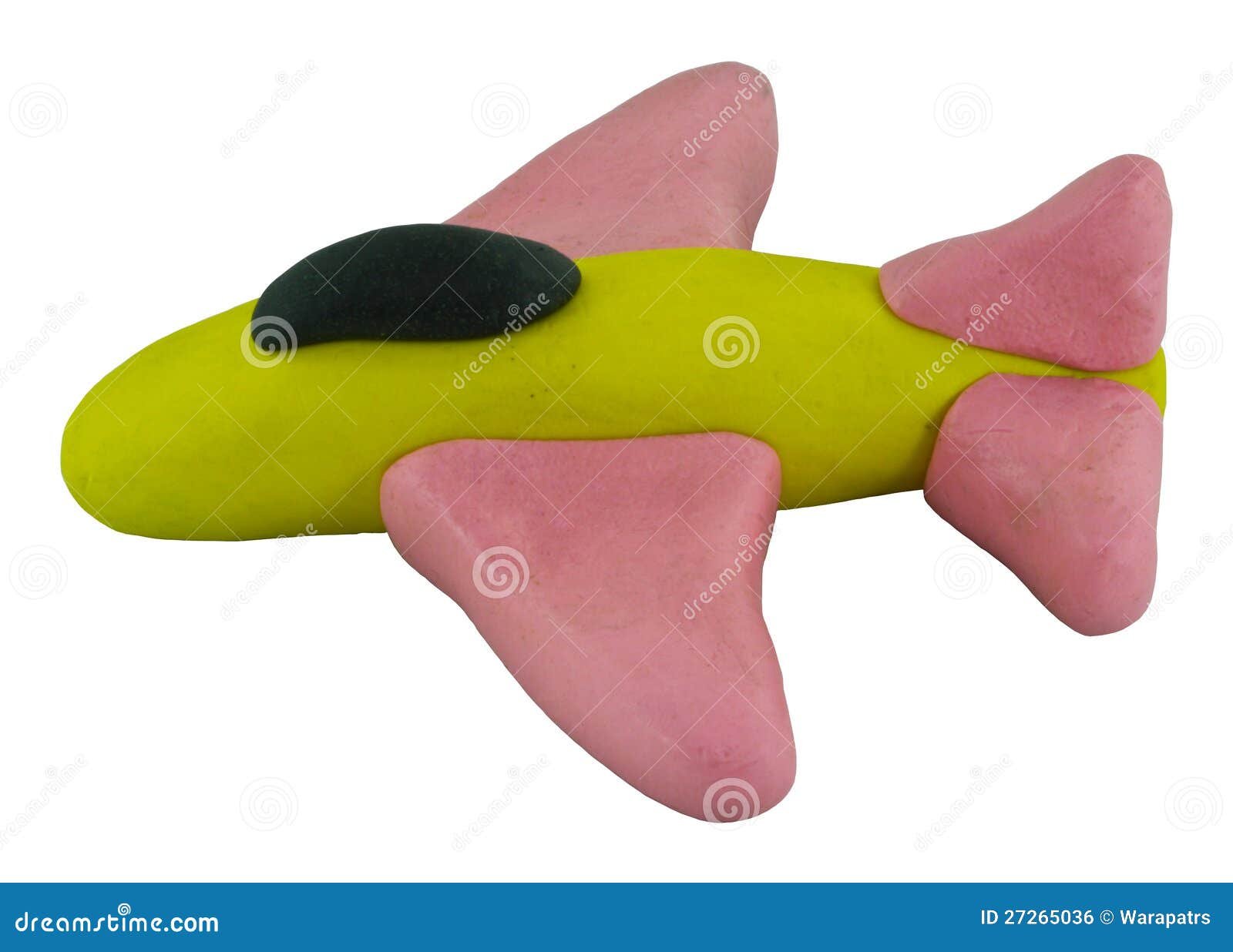 Clay jet stock photo. Image of hand, airforce, creative - 27265036